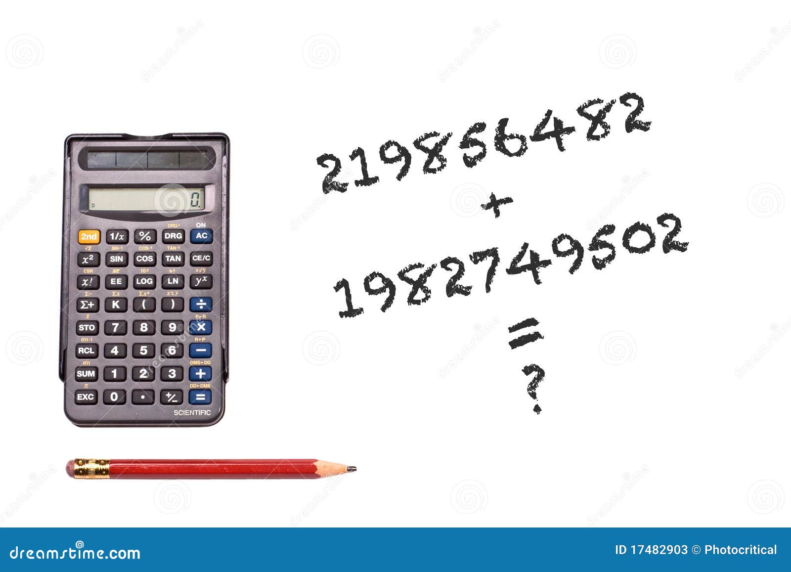 Big sums stock image. Image of maths, isolated, white - 17482903
