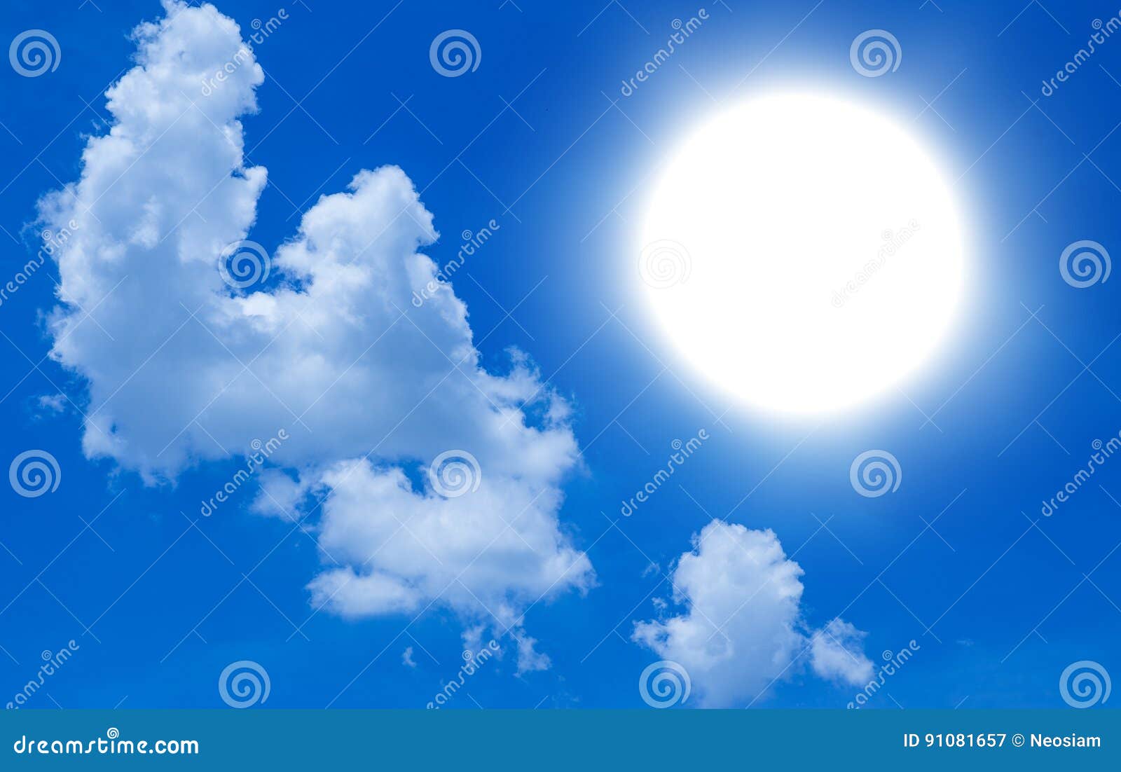 Big sun stock image. Image of beauty, climate, nature - 91081657