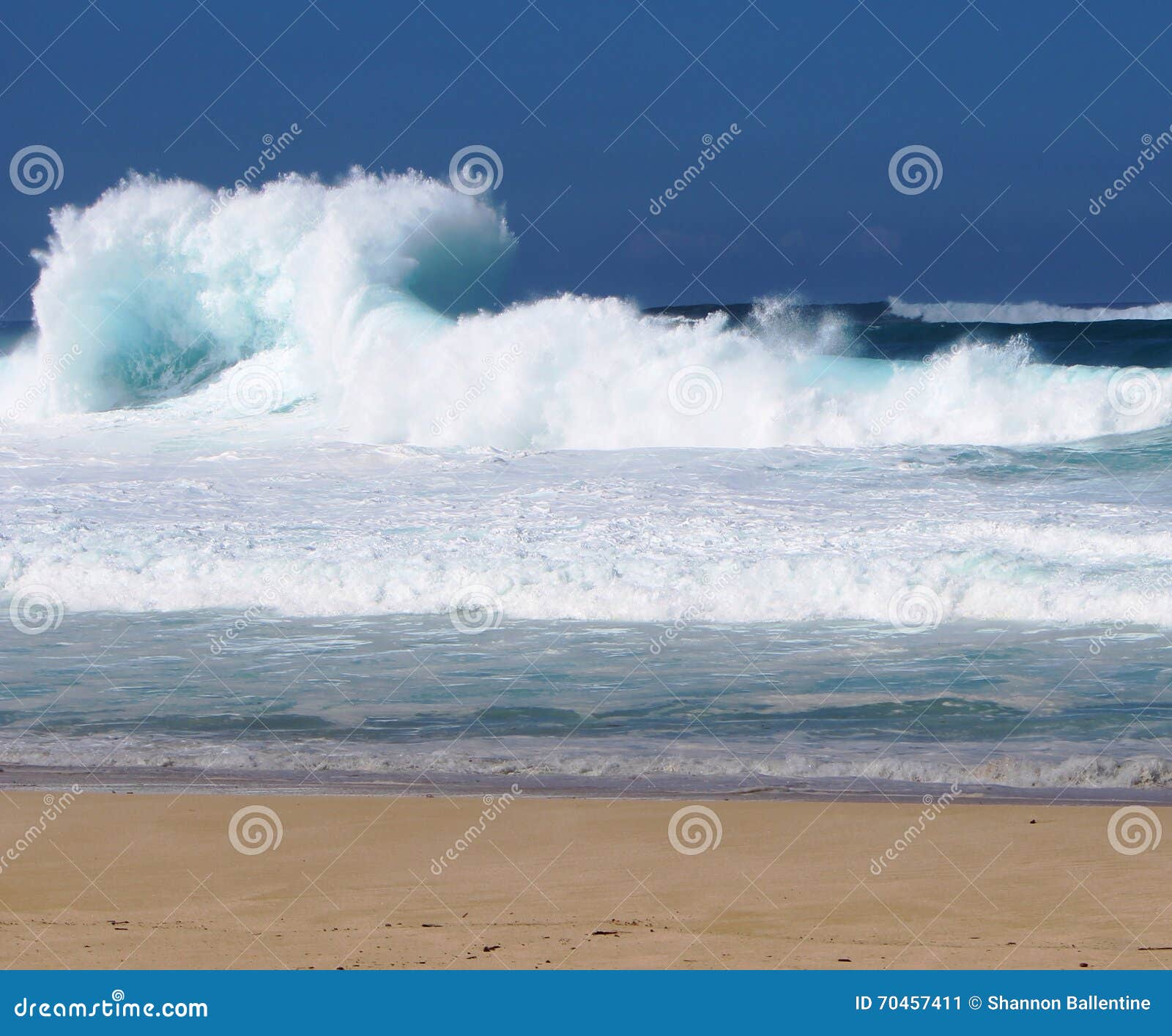 Big surf stock image. Image of hawaiian, surf, storms - 70457411