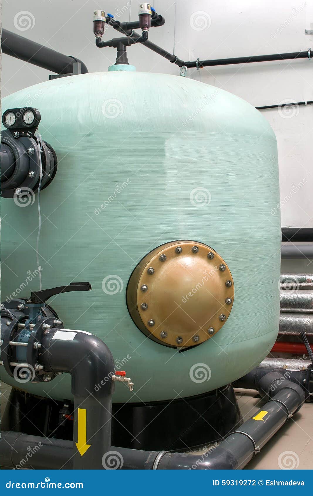 Big tank stock photo. Image of industry, metal, disinfection - 59319272