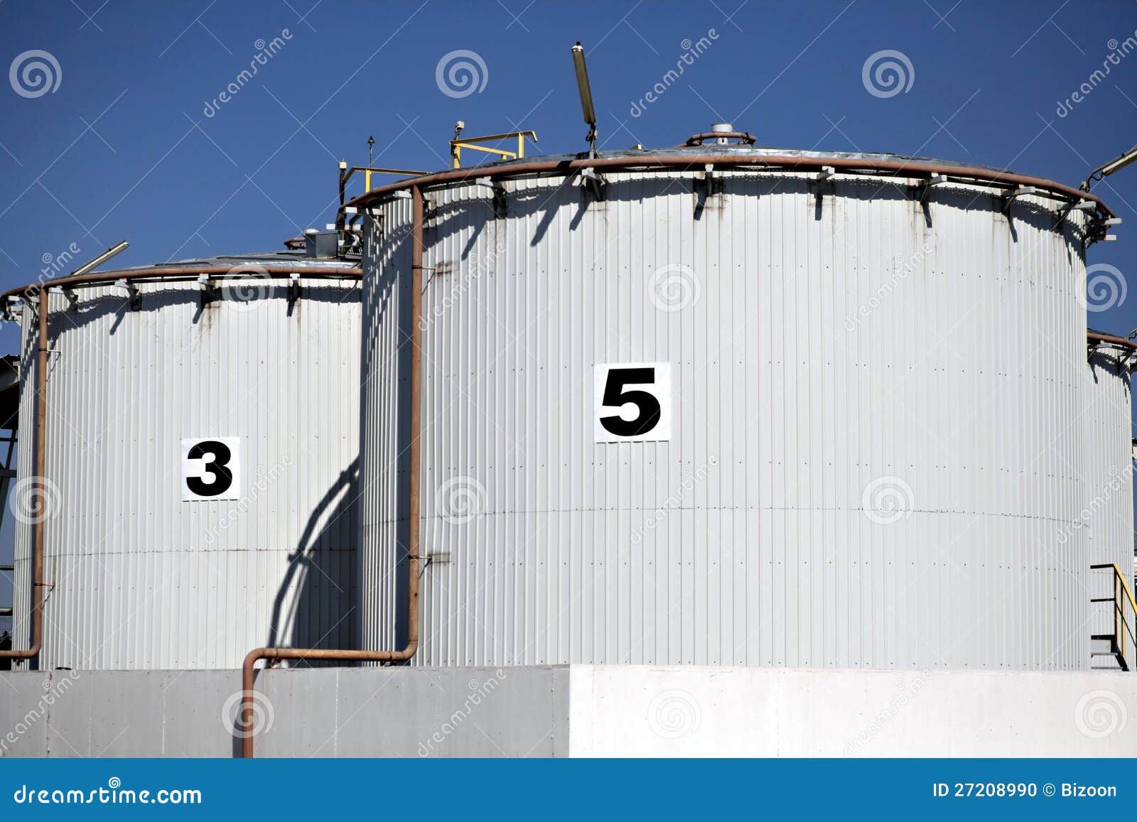 Big tanks stock photo. Image of container, chemistry - 27208990