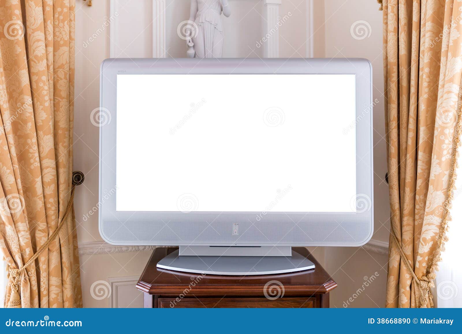 Big television stock photo. Image of large, classical - 38668890