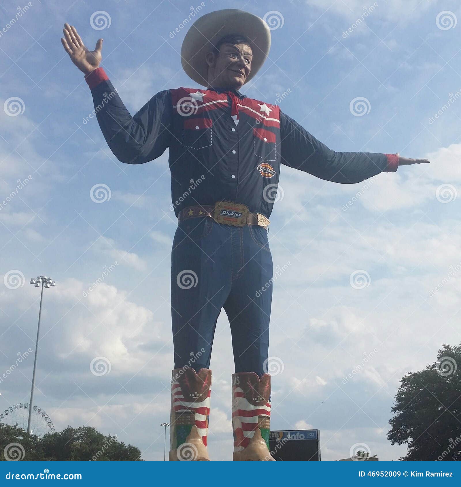Big Tex. Big in Texas editorial stock image. Image of state - 46952009