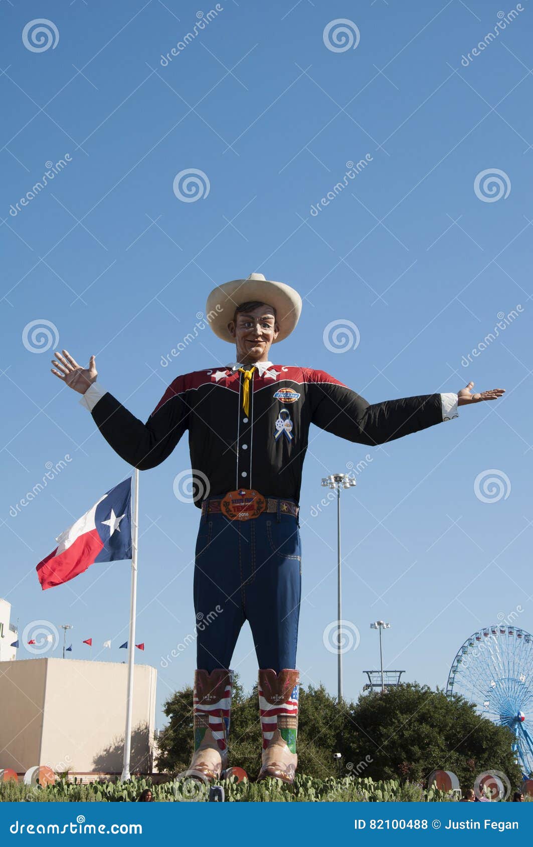 Big Tex, Texas State Fair editorial stock photo. Image of male - 82100488