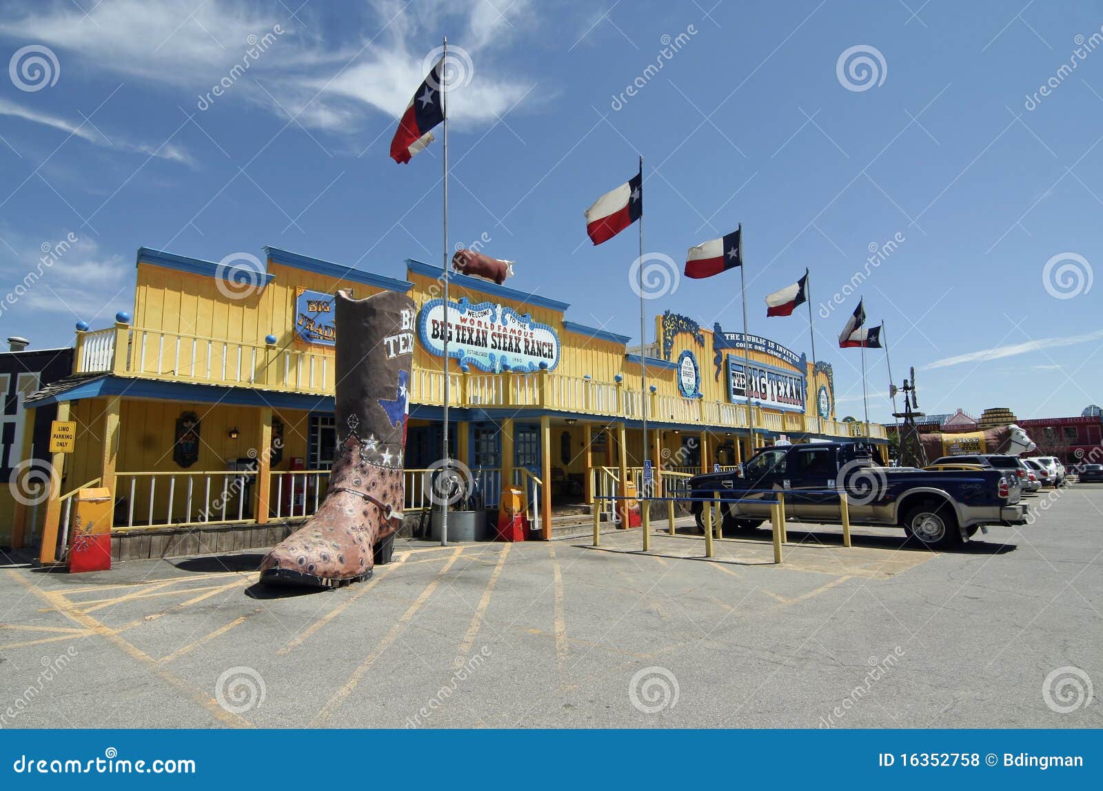 The Big Texan Steak Ranch editorial stock photo. Image of photograph ...
