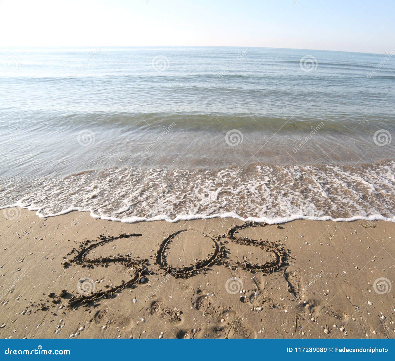 Big Text SOS on the Sand of the Beach Stock Image - Image of tropics ...