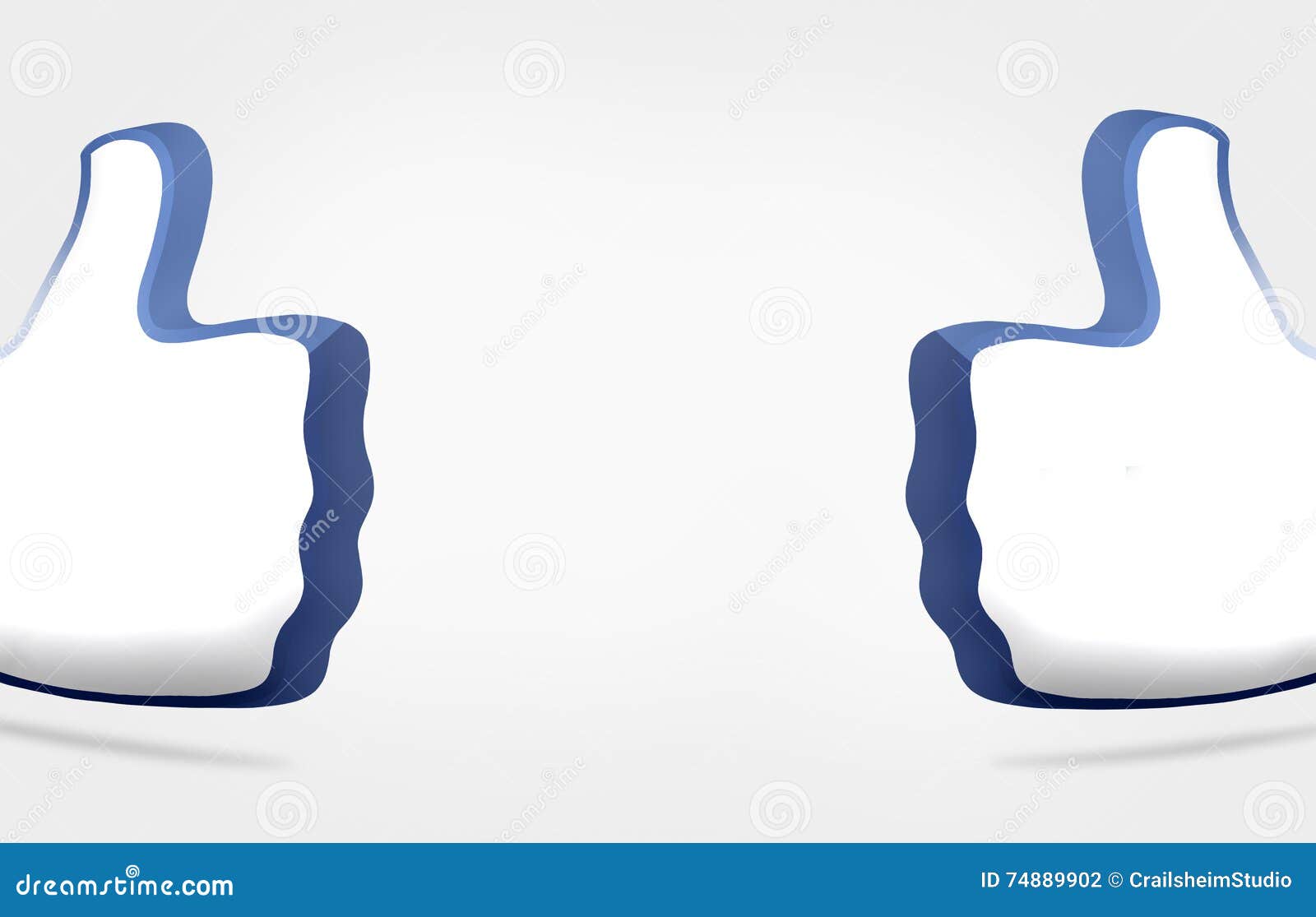 Thumbs Up Like Hand Sketch Vector Illustration | CartoonDealer.com ...