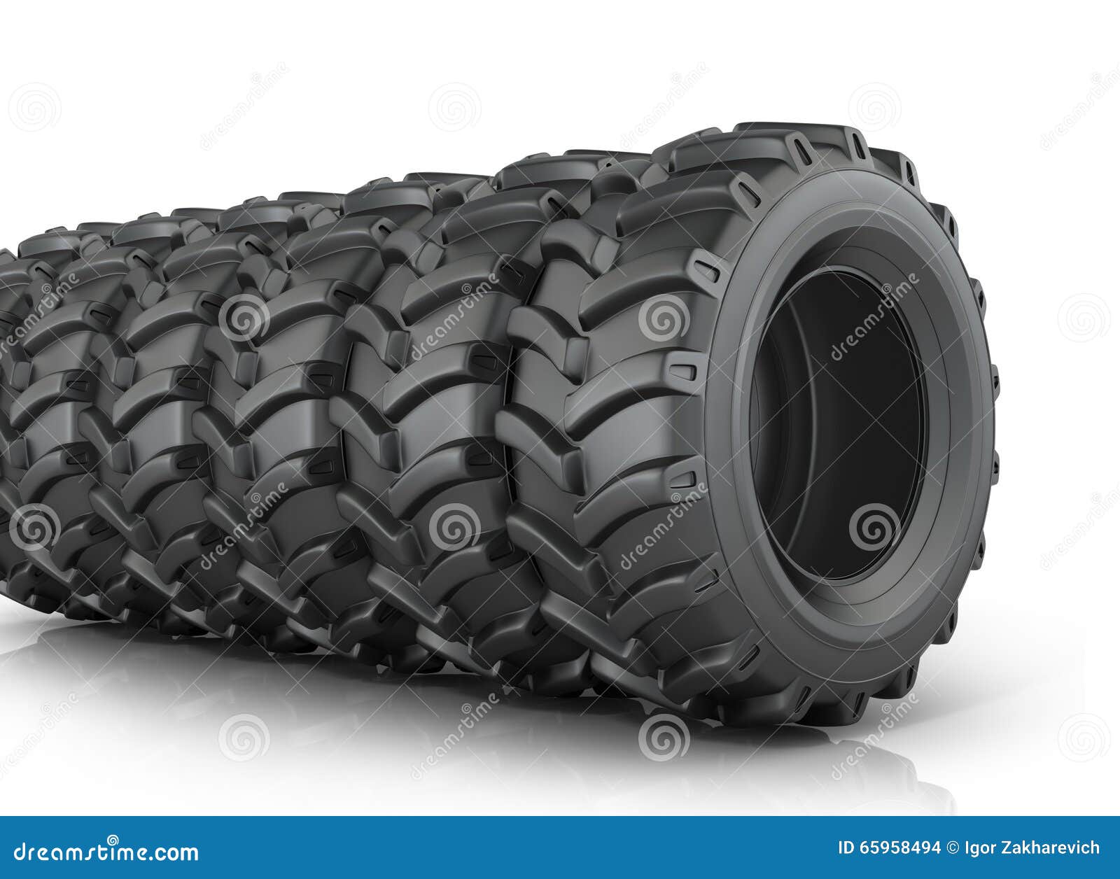 Big tires stock illustration. Illustration of clean, multiplicity ...