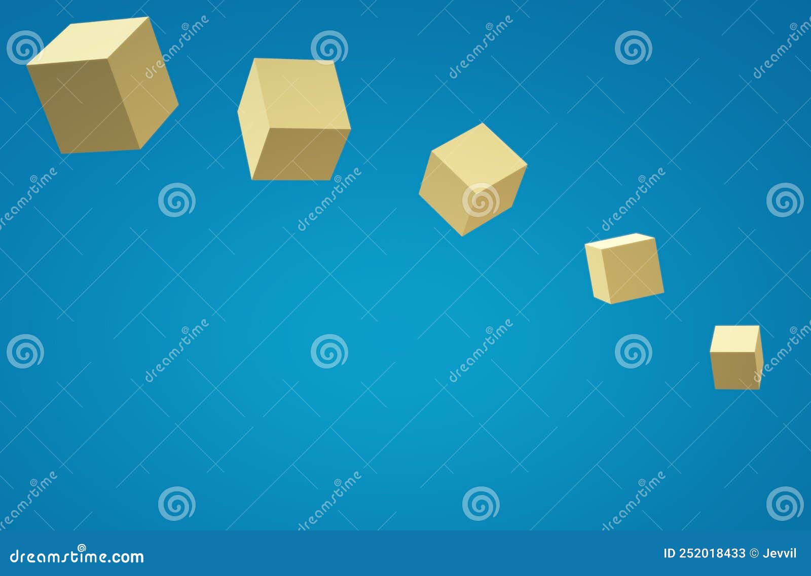 From Big To Small Background Stock Illustration - Illustration of green ...
