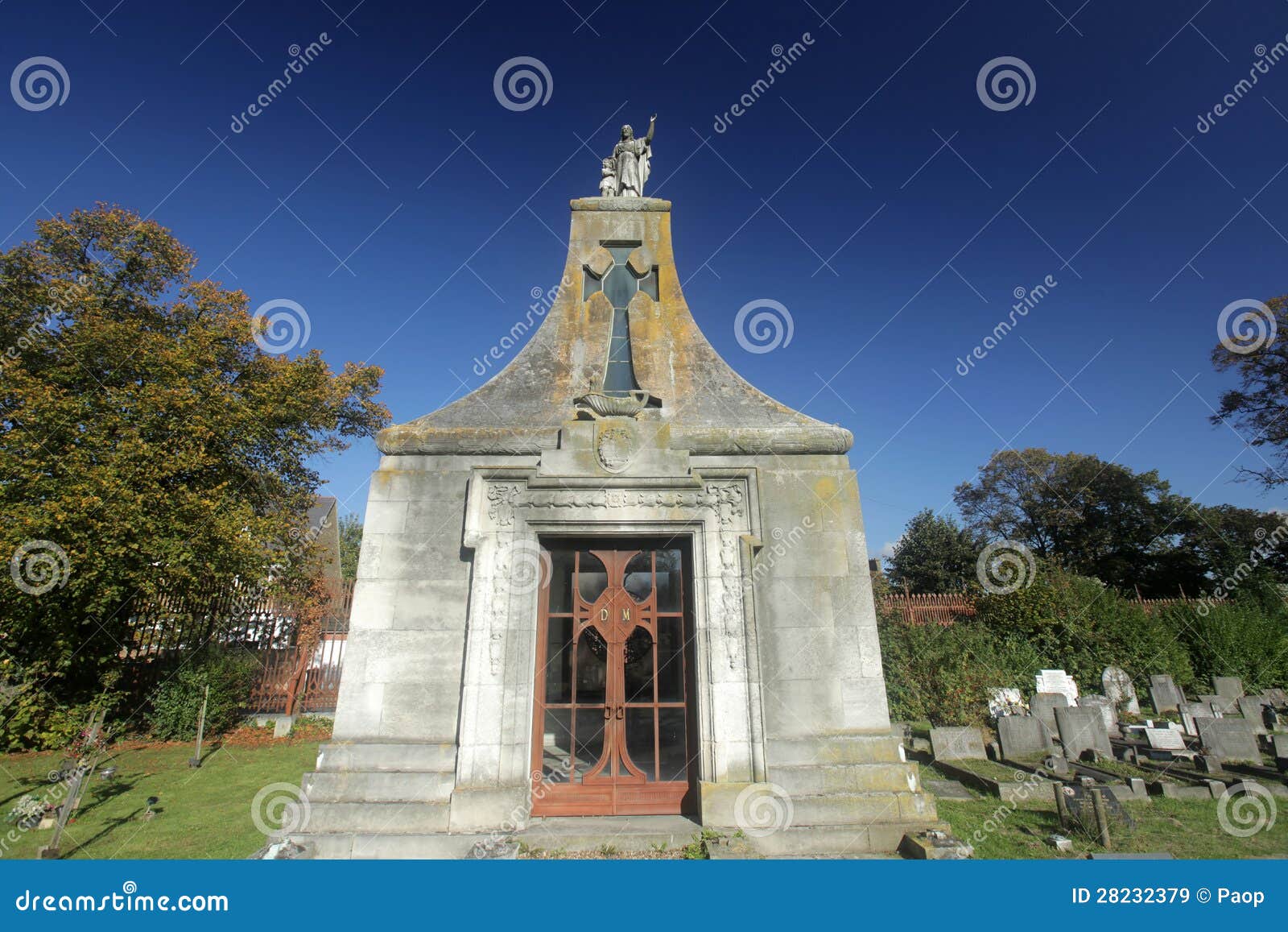 Big tomb stock image. Image of heaven, cult, autumn, atmospheric - 28232379