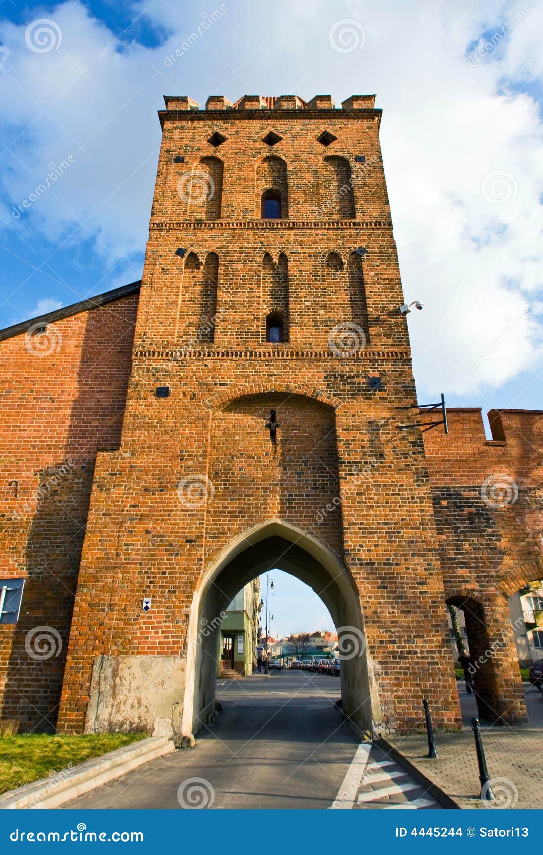 Big tower stock photo. Image of eaurope, monument, poland - 4445244