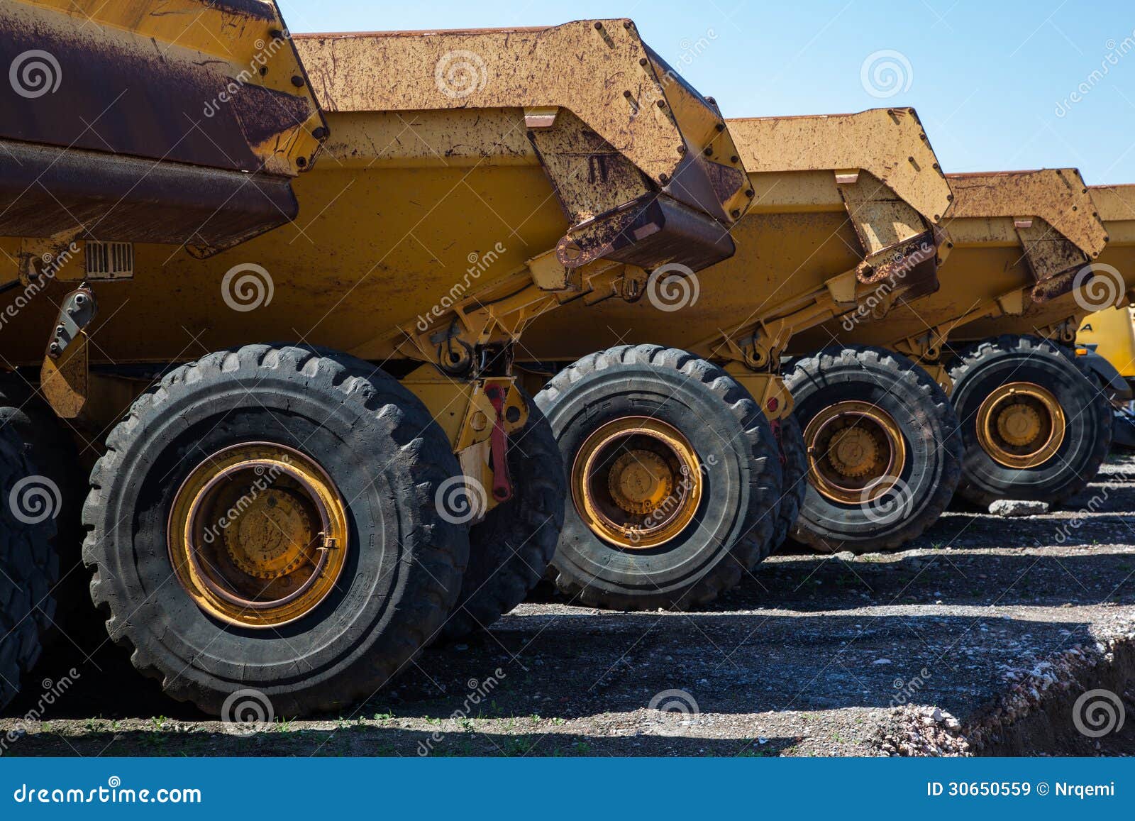 Big Tracks stock image. Image of picked, truck, wheel - 30650559
