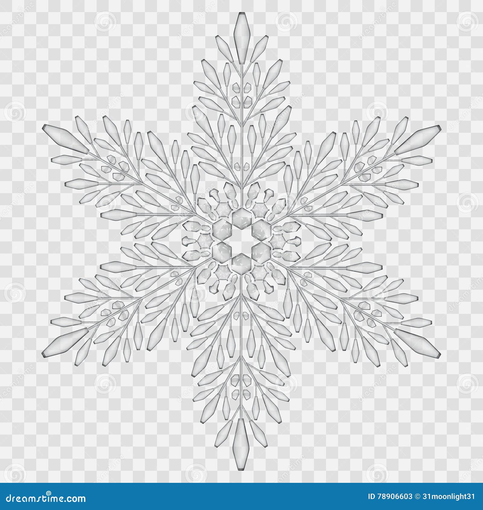 Big Decorative Snowflake Stock Illustrations – 3,392 Big Decorative ...