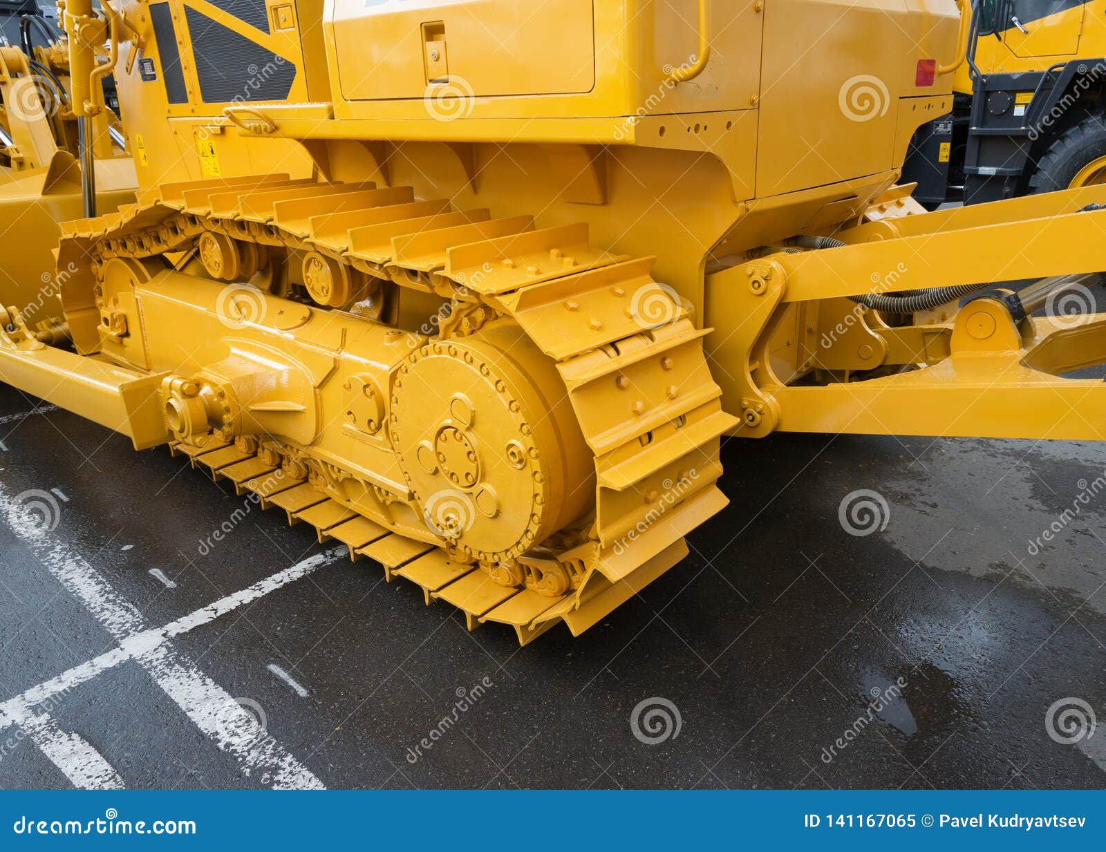 Big Truck of the Construction Vehicle Stock Image - Image of metal ...