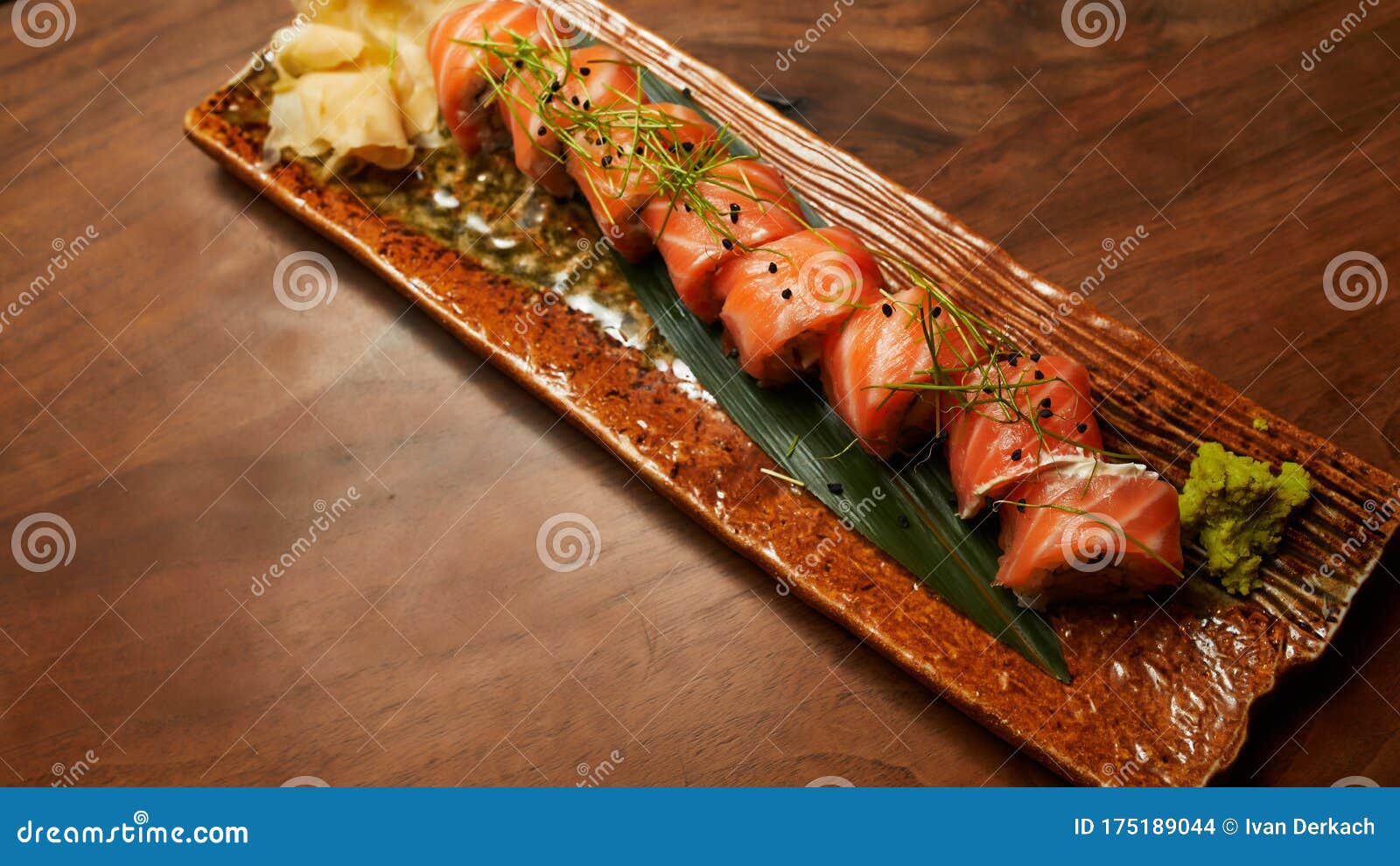 Big Tuna in a Restaurant, Tuna Head, Tuna on the Table, Tuna, before ...