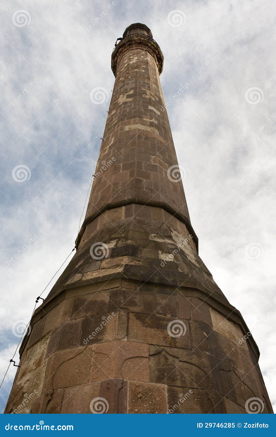 Turkish Minaret in Hungary stock image. Image of istanbul - 29746285