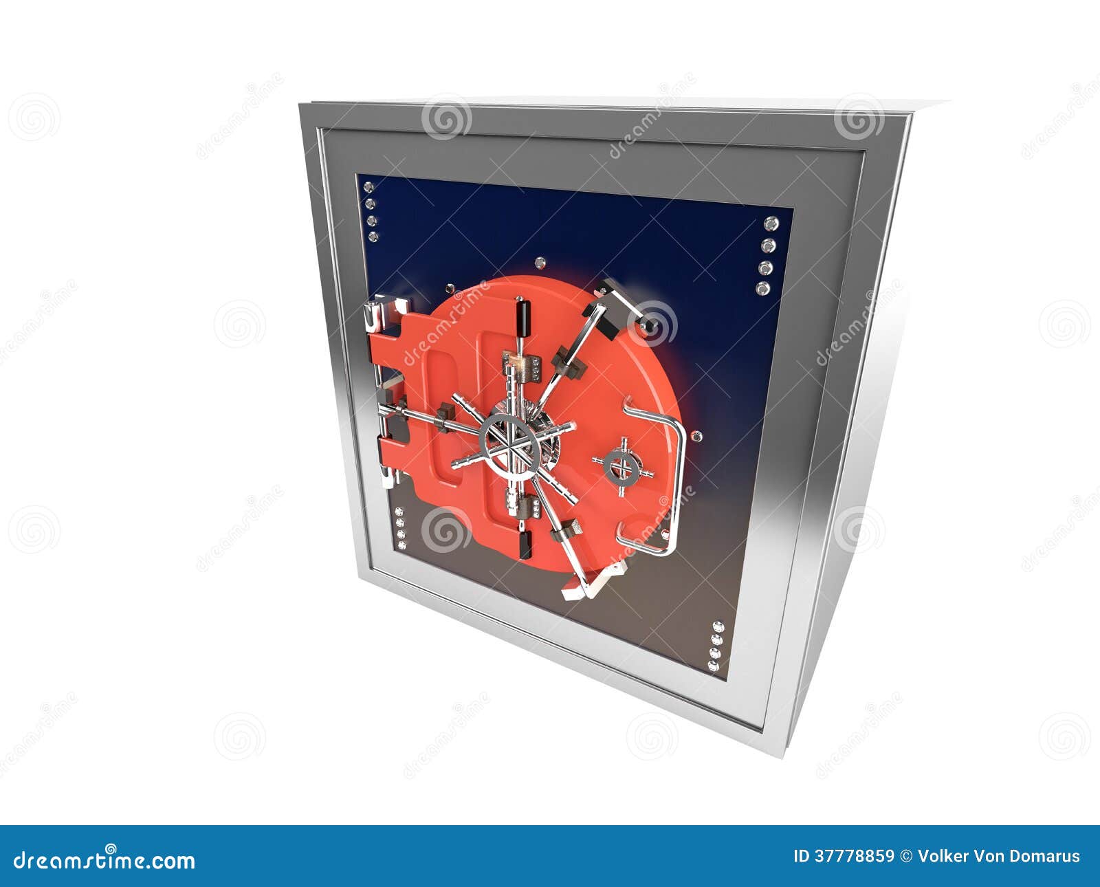 Big Vault stock illustration. Illustration of large, savings - 37778859