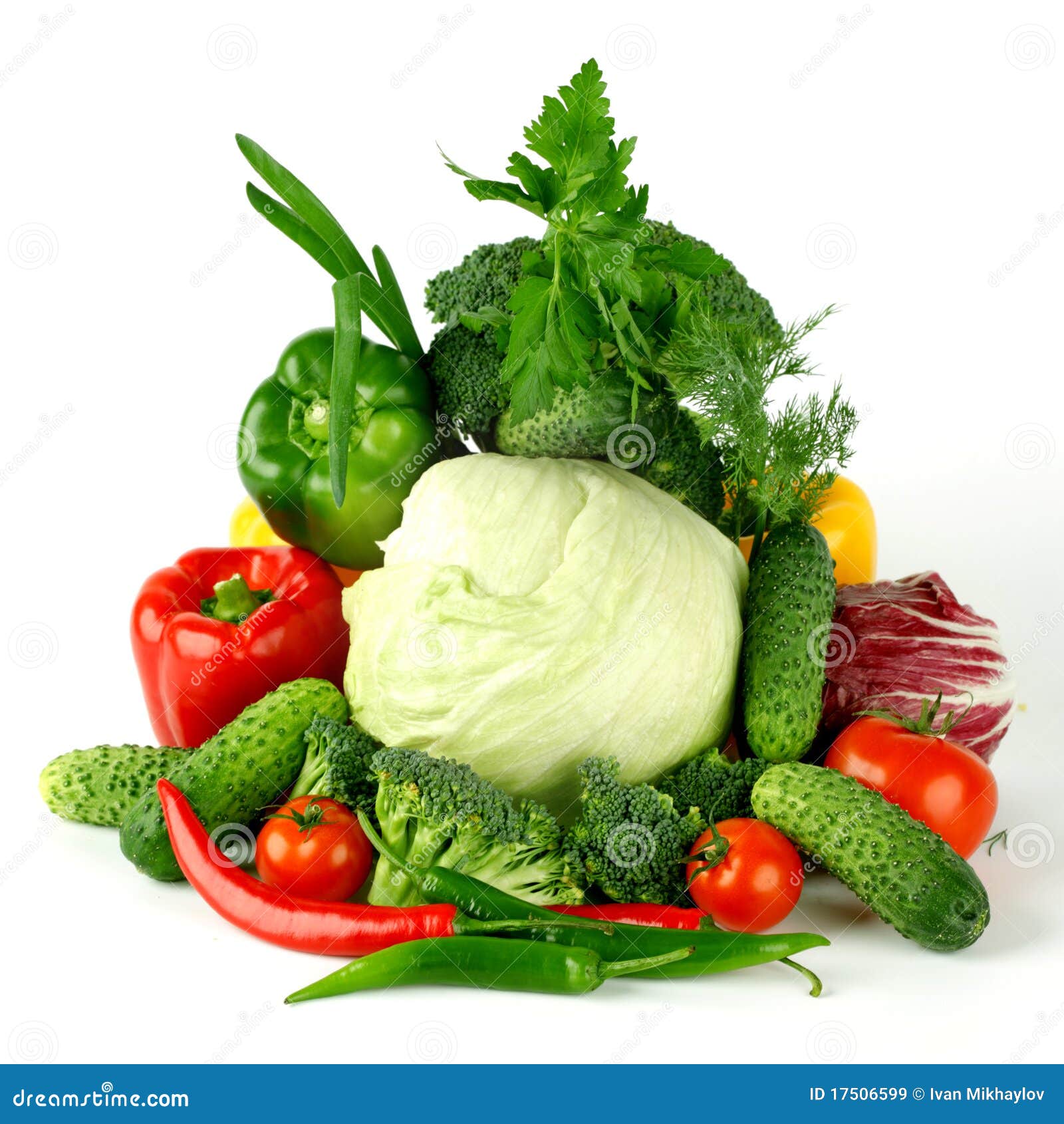 Big vegetarian pile stock image. Image of leaf, cocktail - 17506599