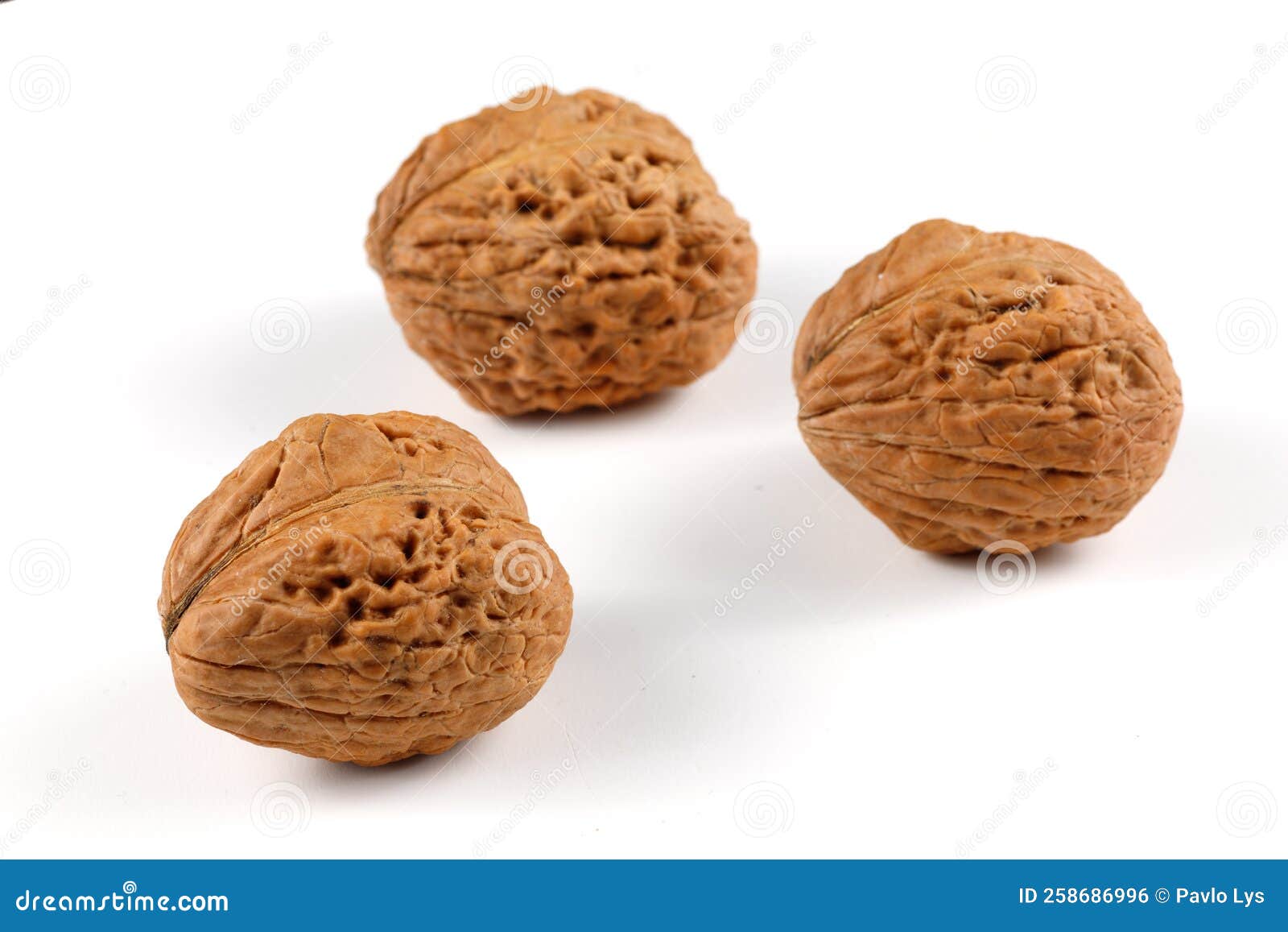 Big Walnuts Isolate on White Stock Photo - Image of white, healthy ...