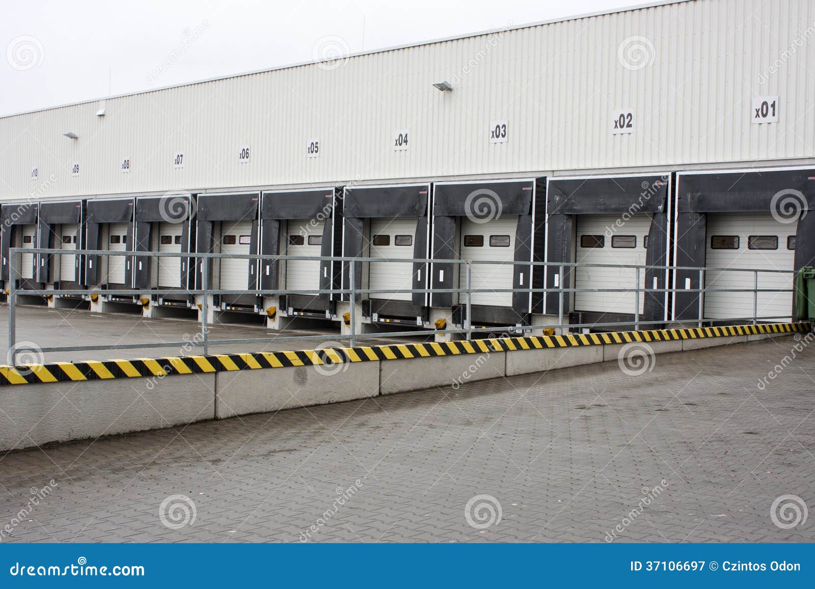 Big warehouse stock image. Image of export, entrance - 37106697