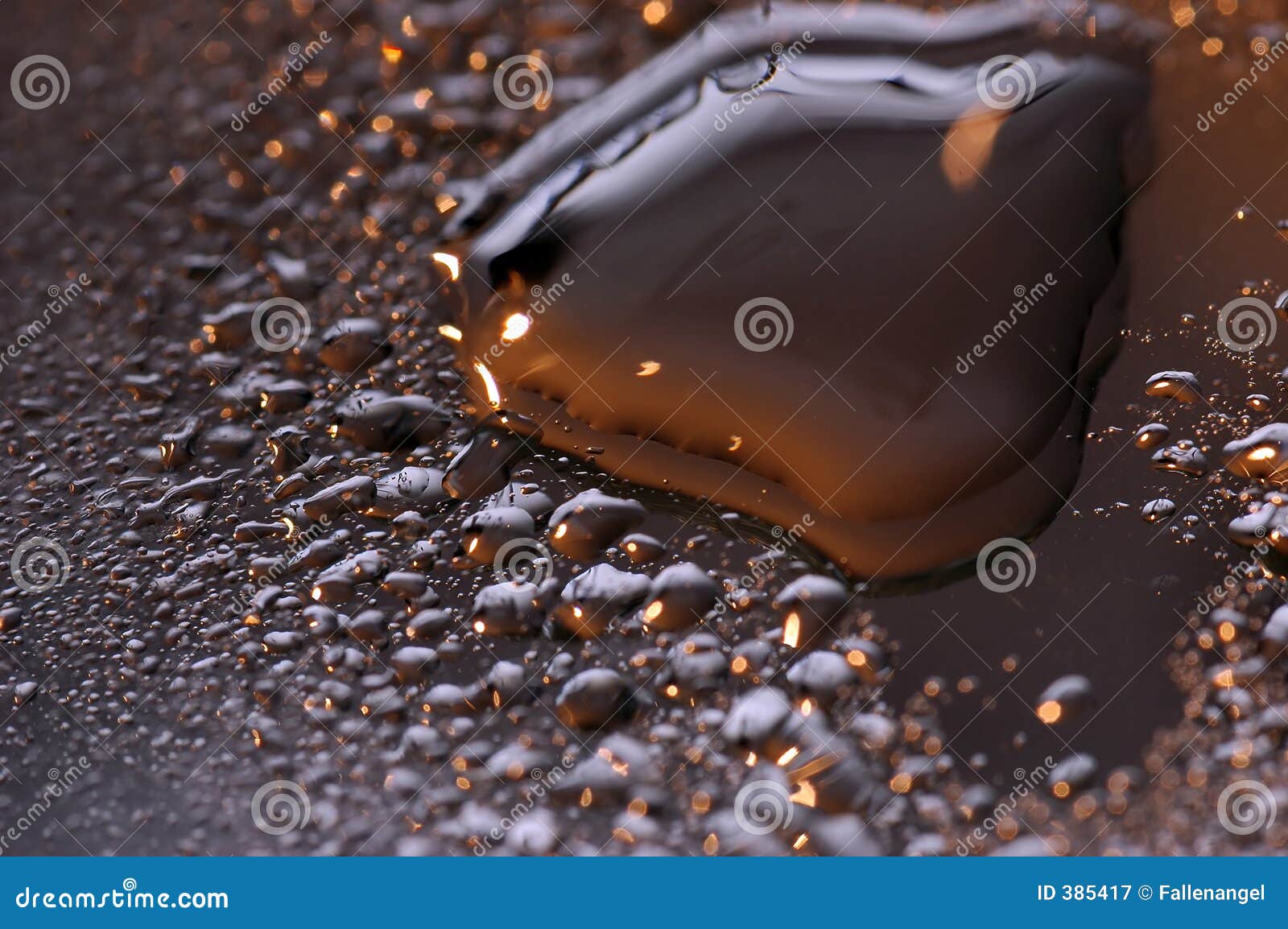 Big Water Drops Picture. Image: 385417