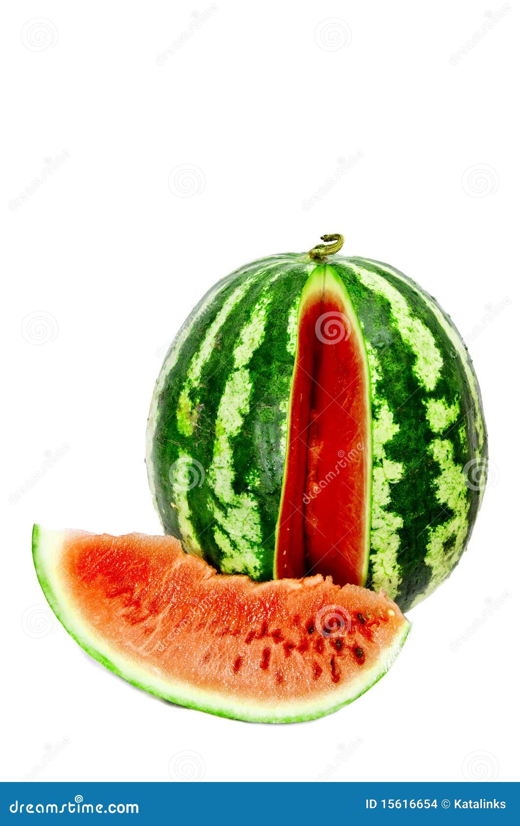 Big Water-melon stock photo. Image of round, juicy, melon - 15616654