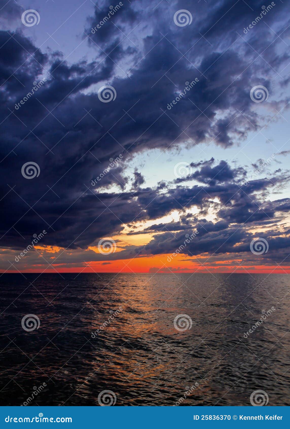Big Water at Sundown stock photo. Image of sund, sunset - 25836370