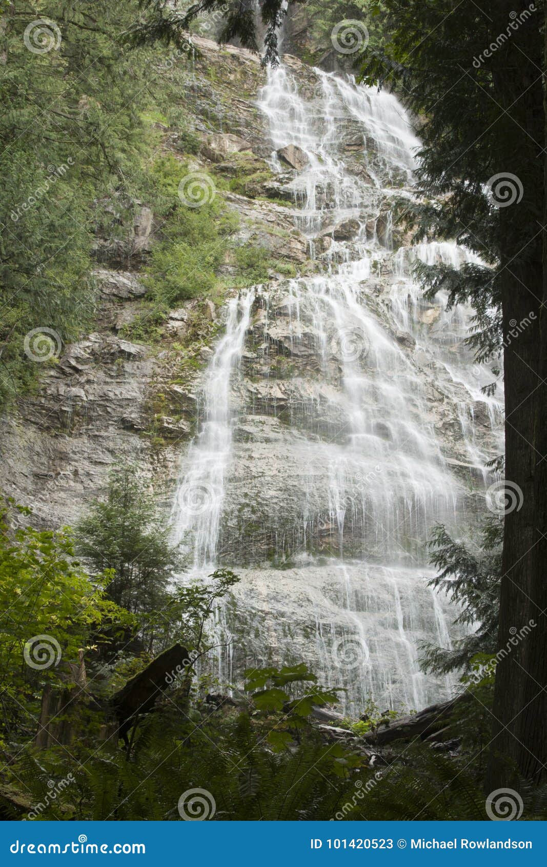 Big Waterfall stock image. Image of giant, lakes, canal - 101420523