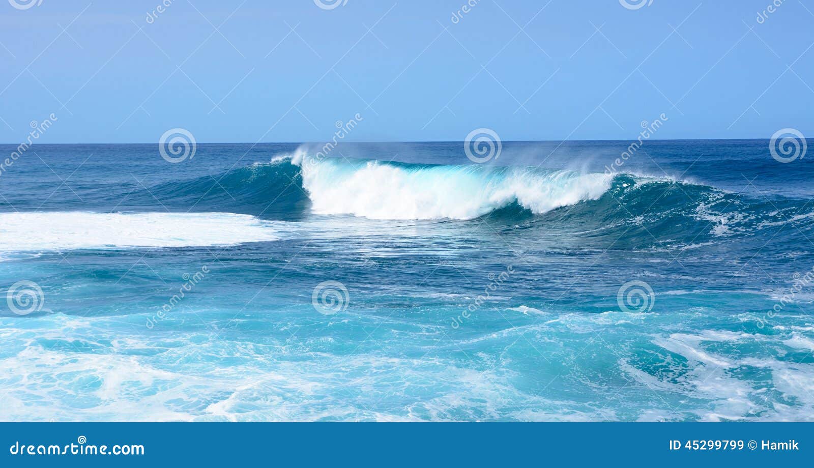 Big wave stock image. Image of extreme, splash, ocean - 45299799