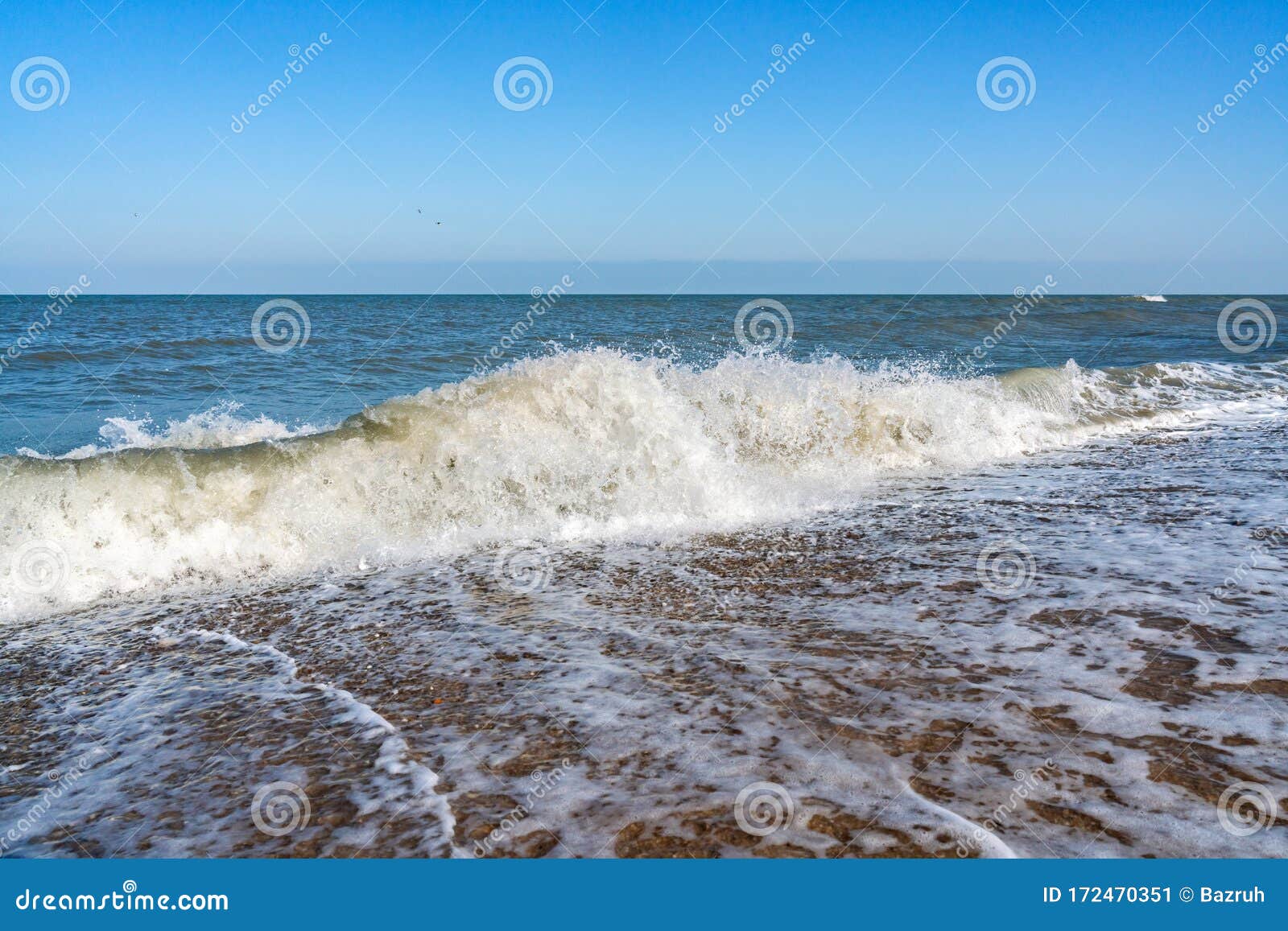 Big Wave Splash on the Ocean Shore Stock Image - Image of island ...