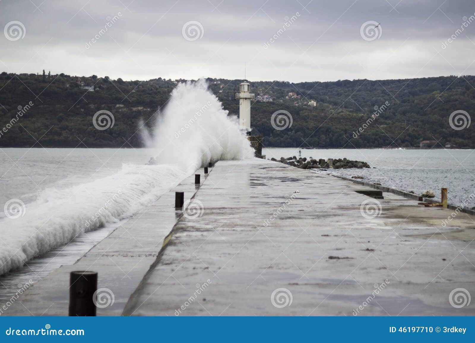Big waves stock photo. Image of storm, seafront, crashing - 46197710