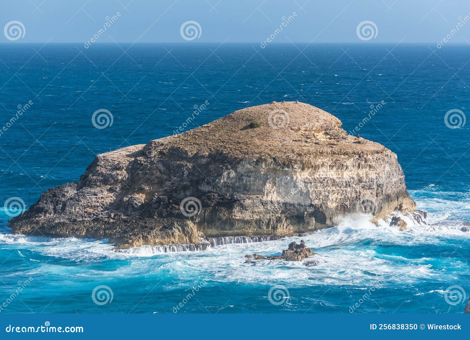 Big Waves Hitting the Rocks in the Island Stock Photo - Image of ...