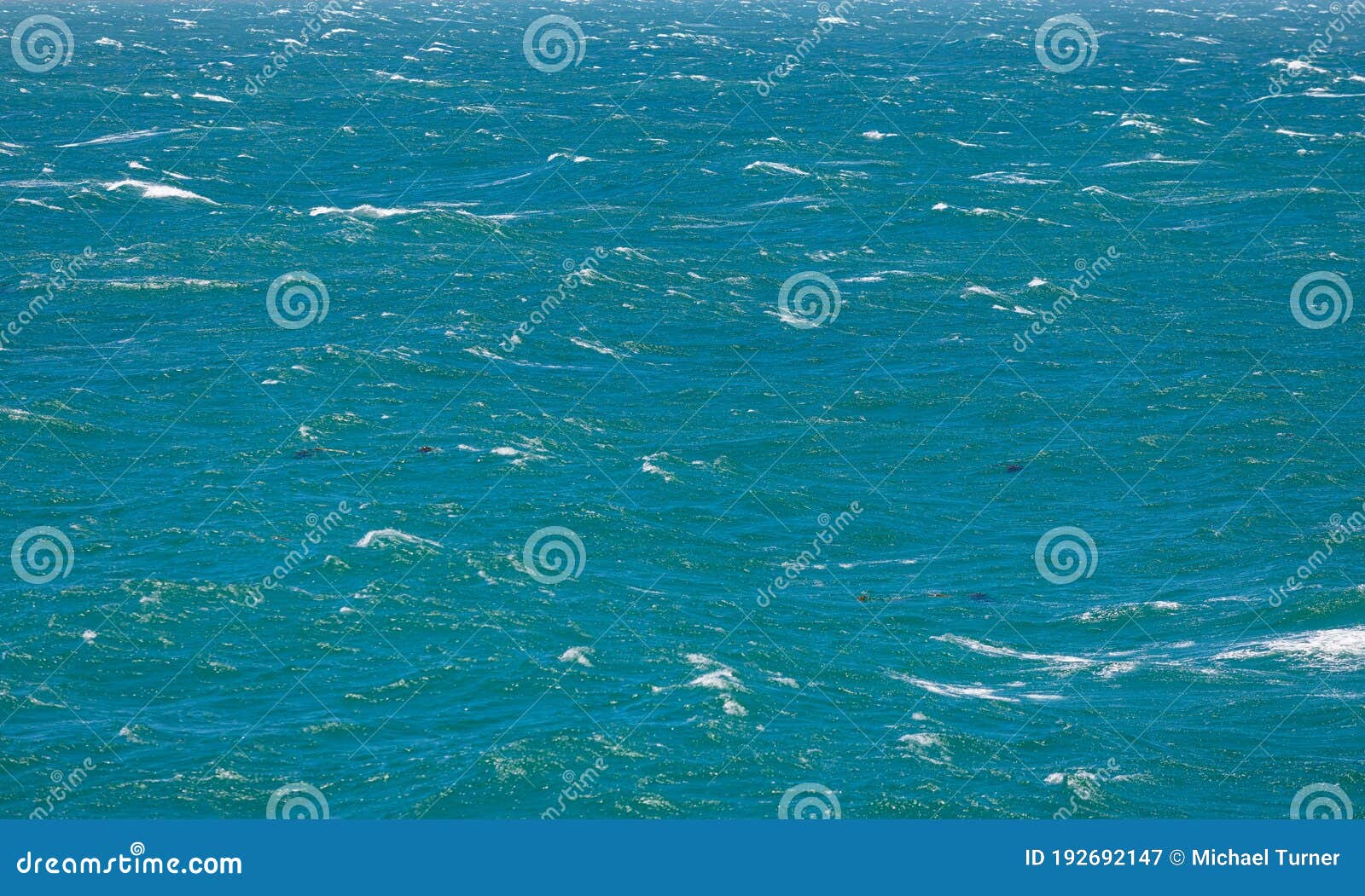 Big Waves and Rough Seas on a Very Windy Day in False Bay Cape Town ...