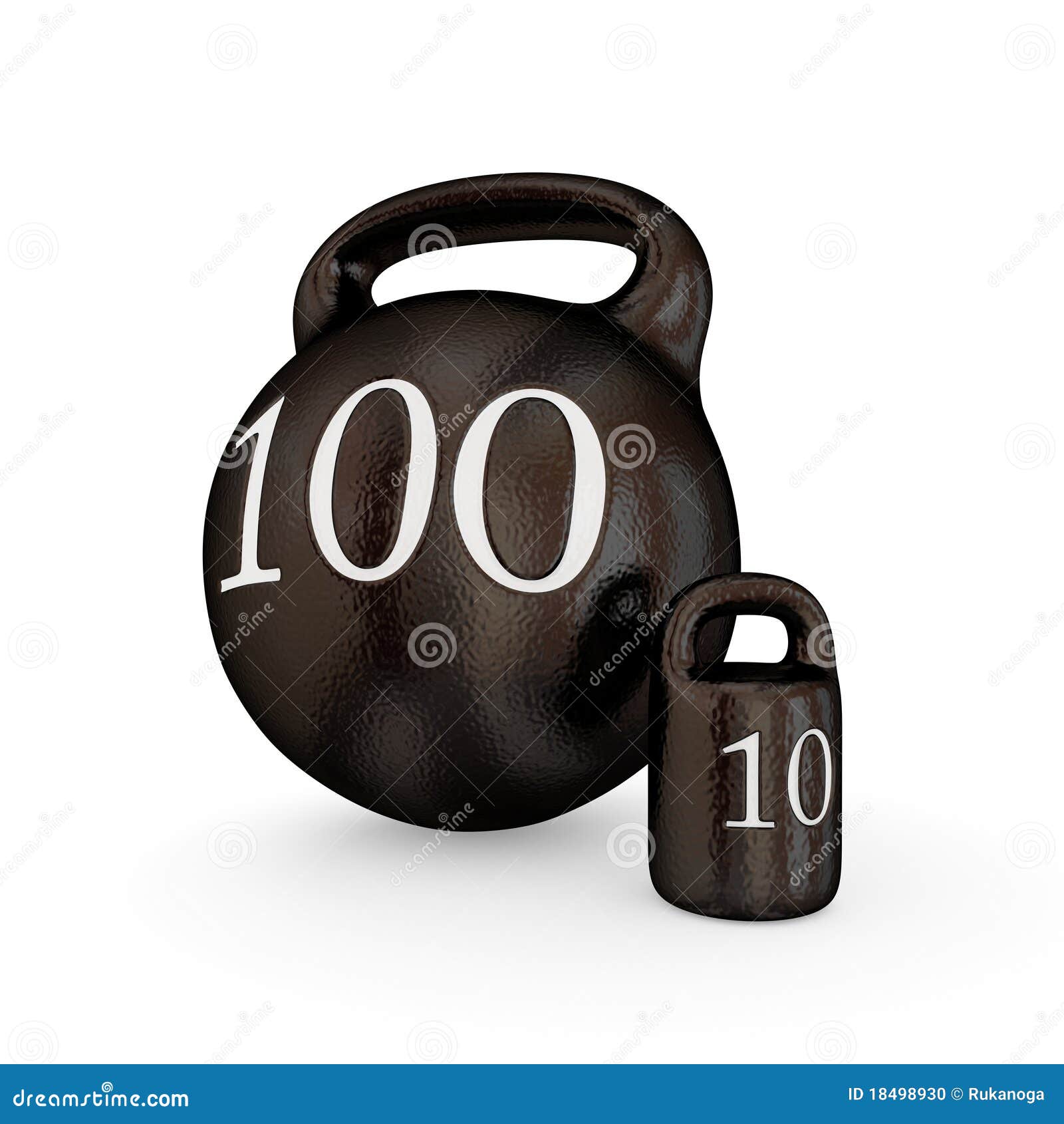 Big Weight and Small Weight Stock Illustration - Illustration of ...