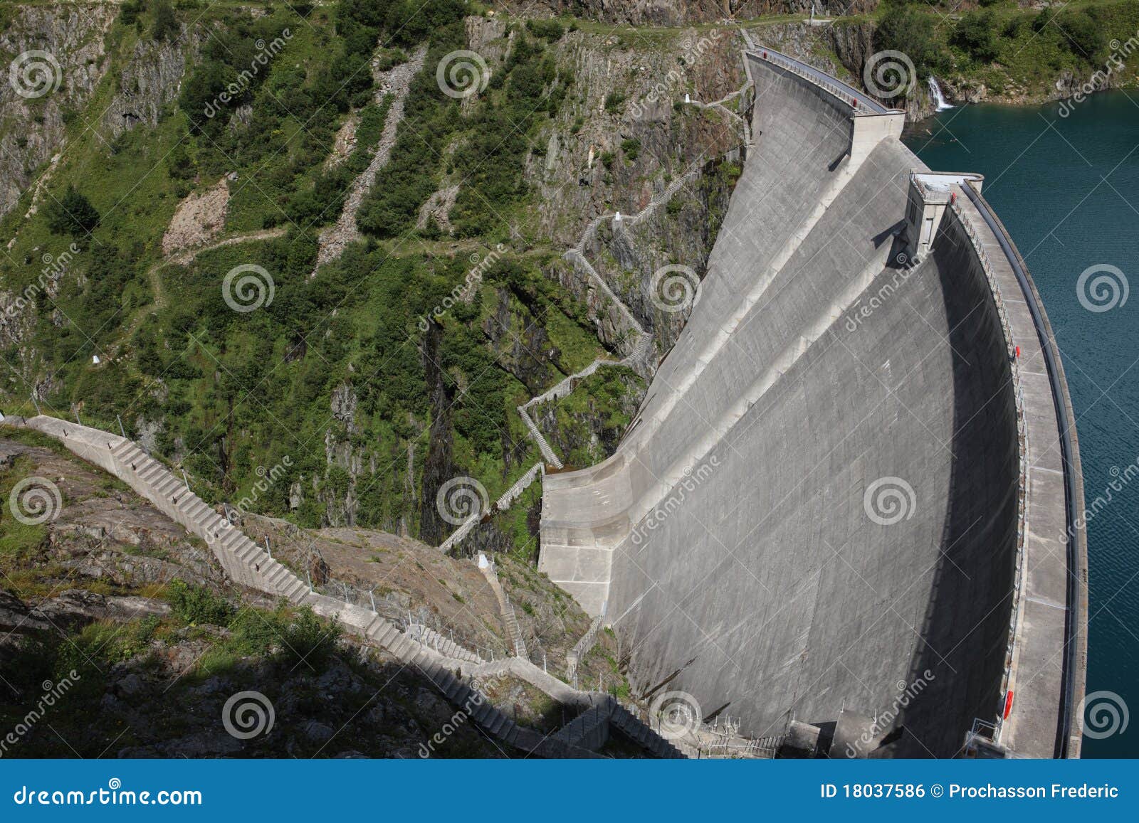 Big weir stock photo. Image of landscape, reserve, panning - 18037586