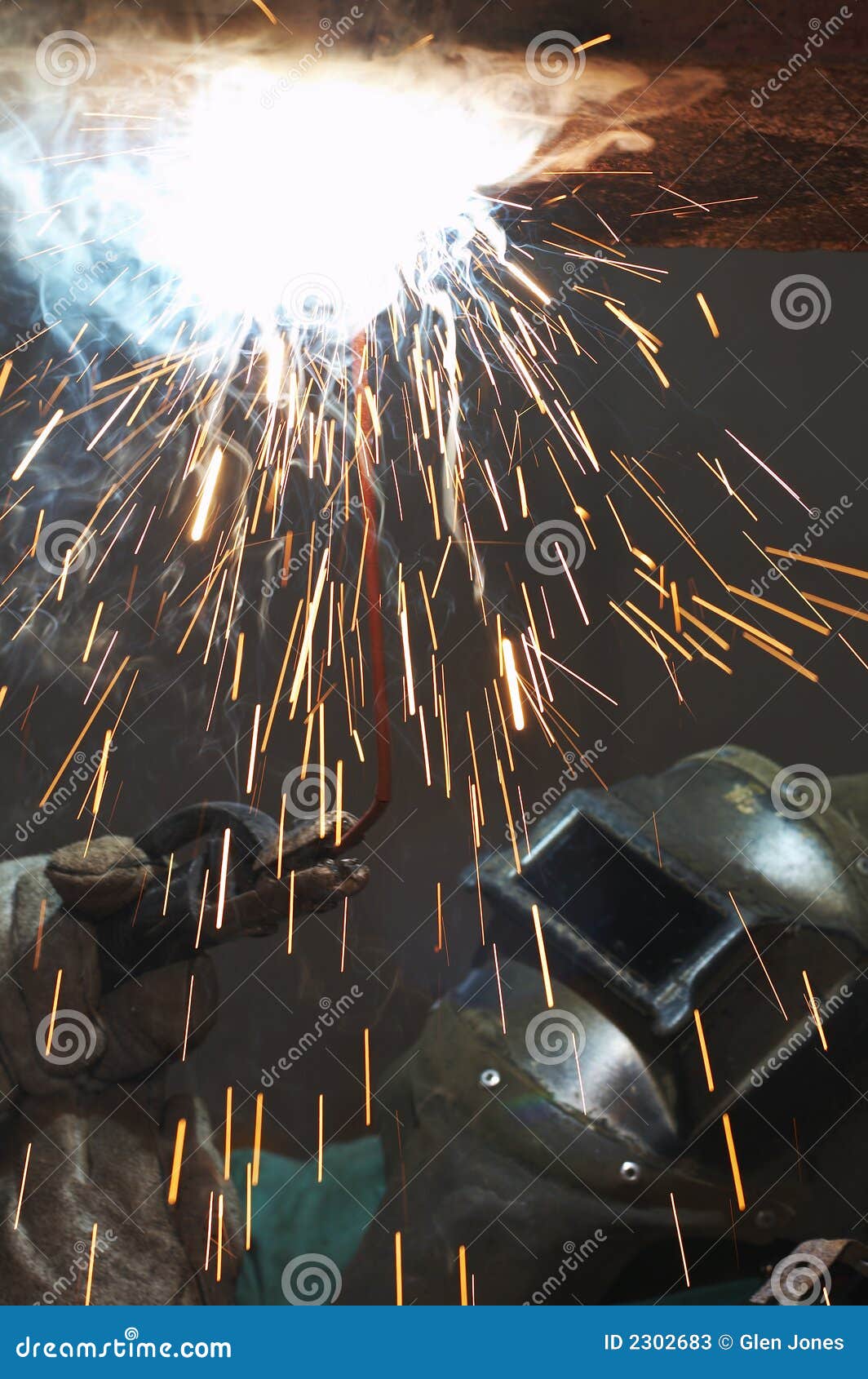 Big weld stock image. Image of mask, manual, industry - 2302683