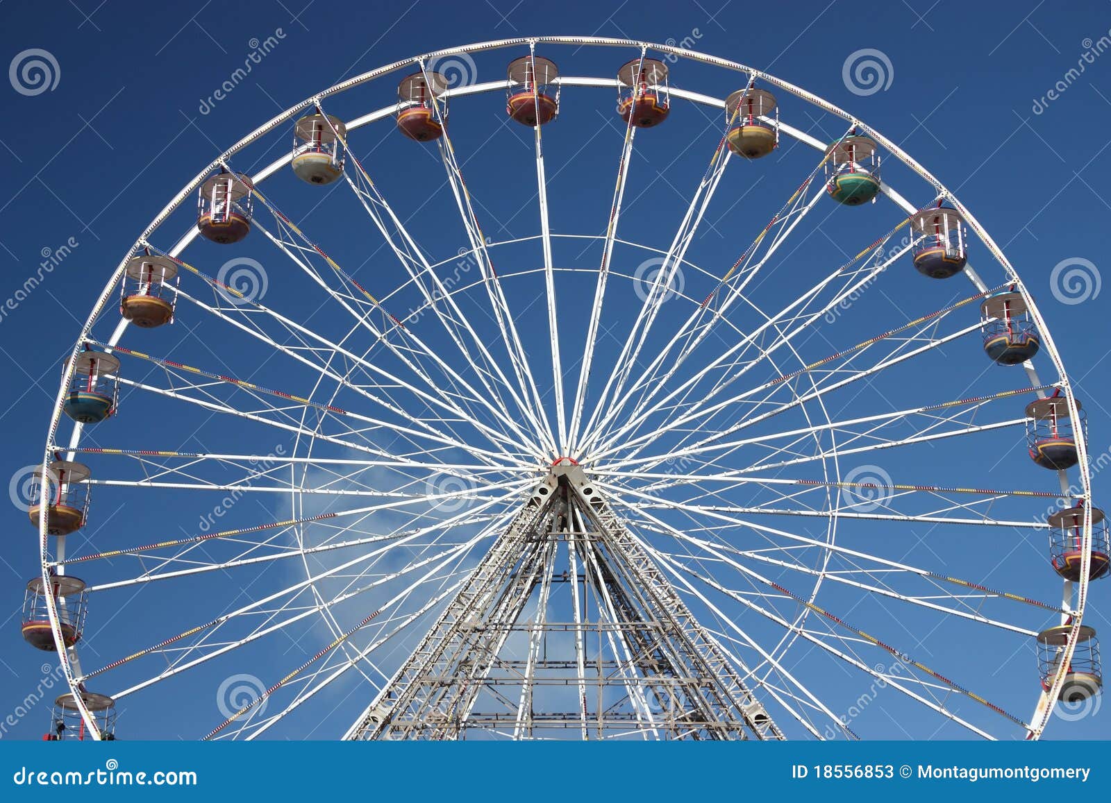 Big Wheel stock image. Image of ferris, fairground, entertainment ...