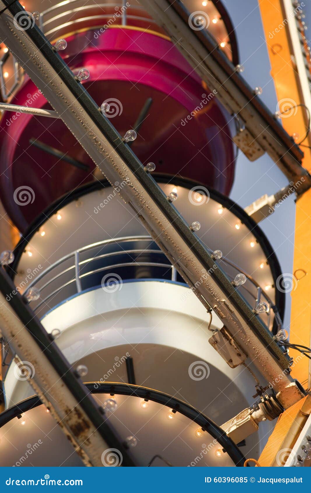 Big wheel stock image. Image of metal, fairground, colorful - 60396085