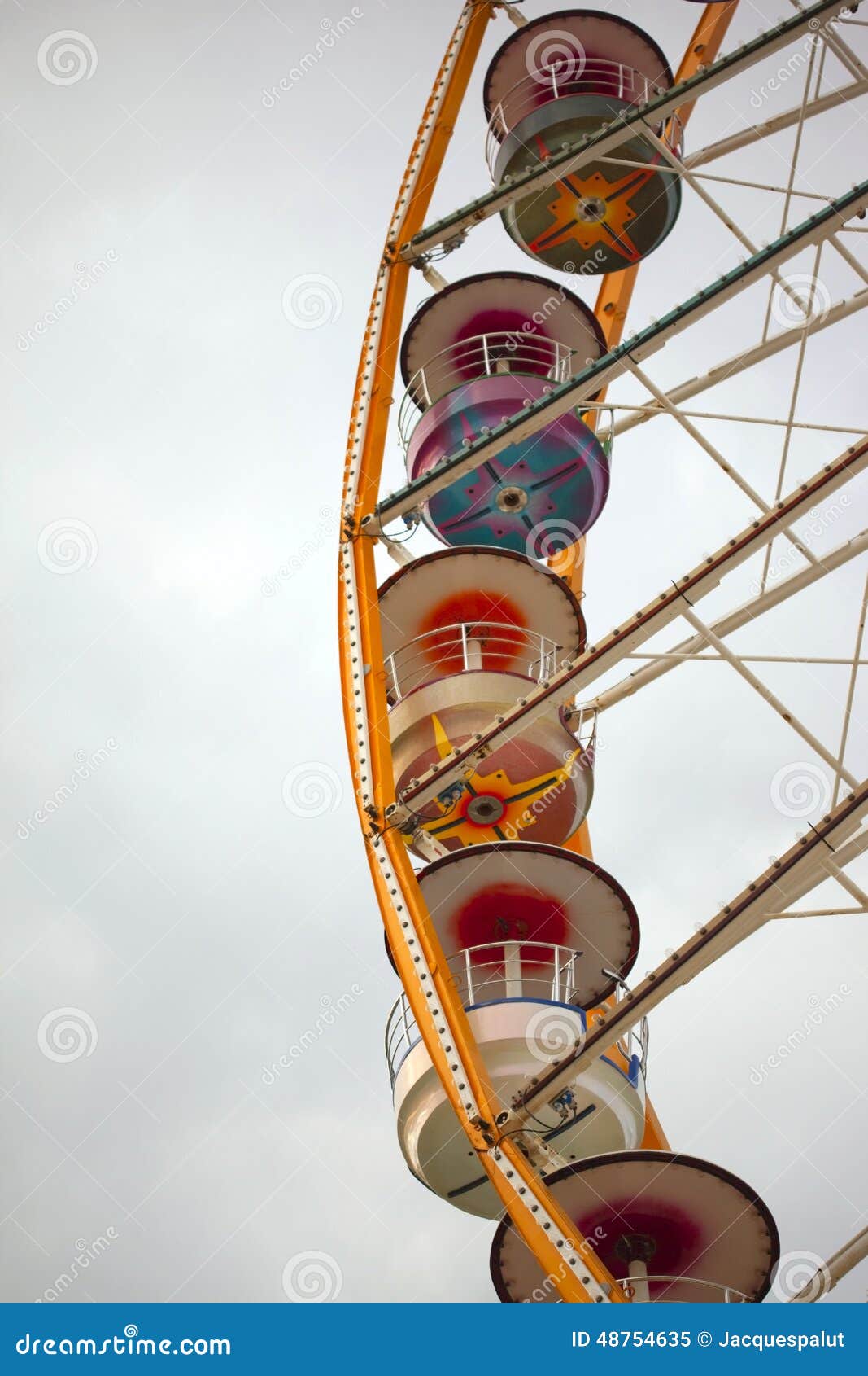 Big wheel stock image. Image of height, funny, vertigo - 48754635