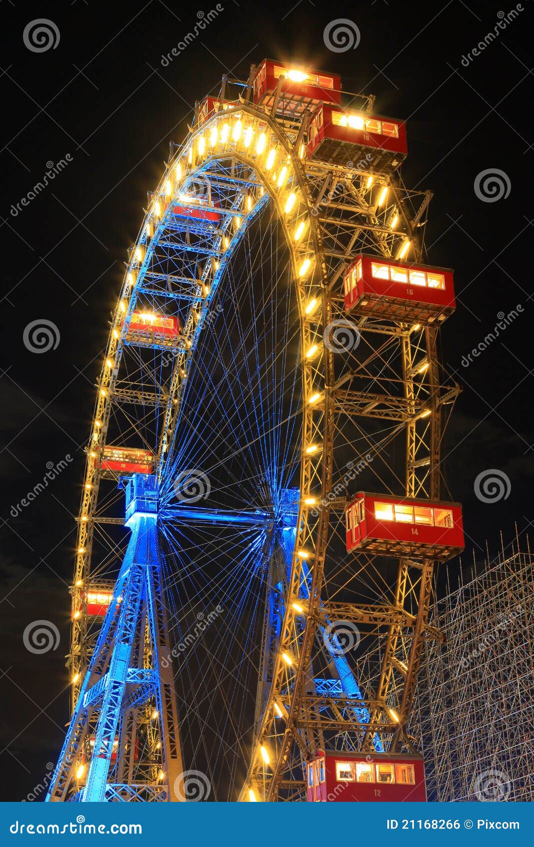 Big Wheel, Vienna stock photo. Image of journey, high - 21168266