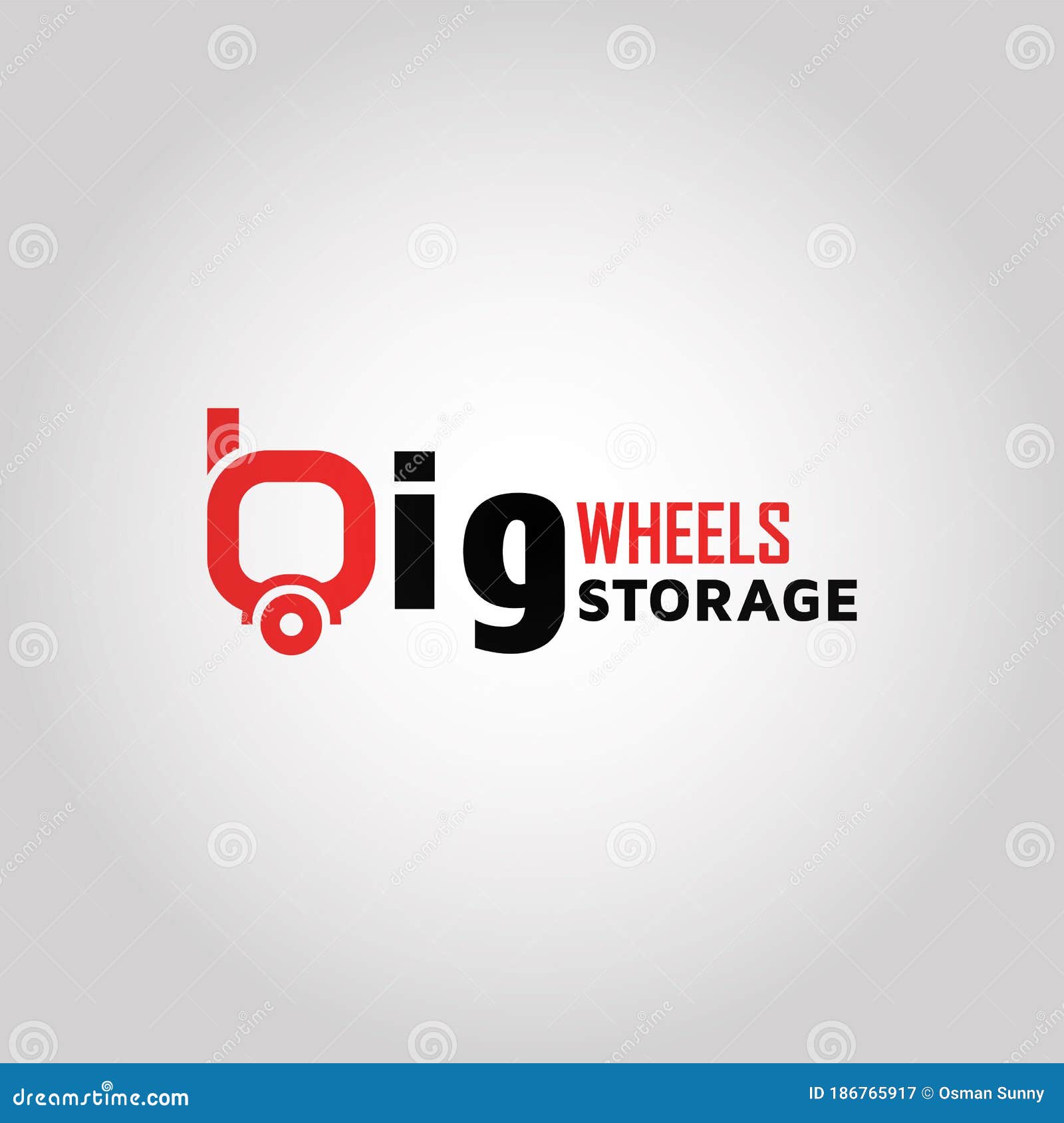 Big Wheels Vector Logo Design Stock Vector - Illustration of automobile ...