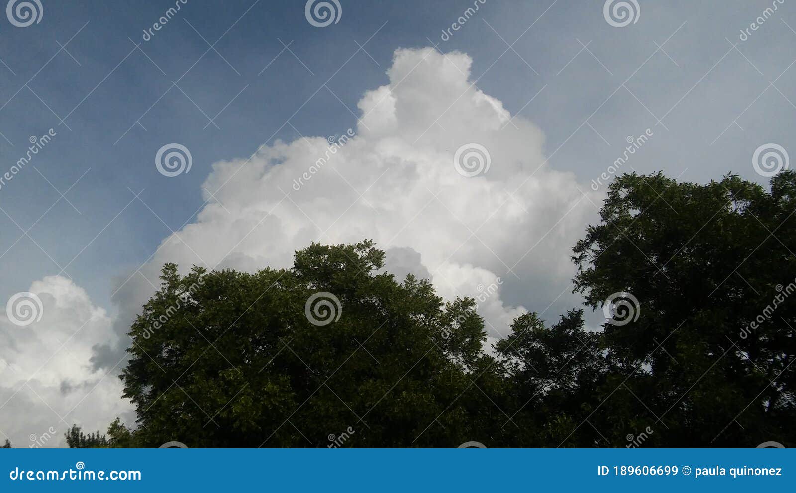 Storm Forming Over The Sea At The Beach Royalty-Free Stock Photo ...