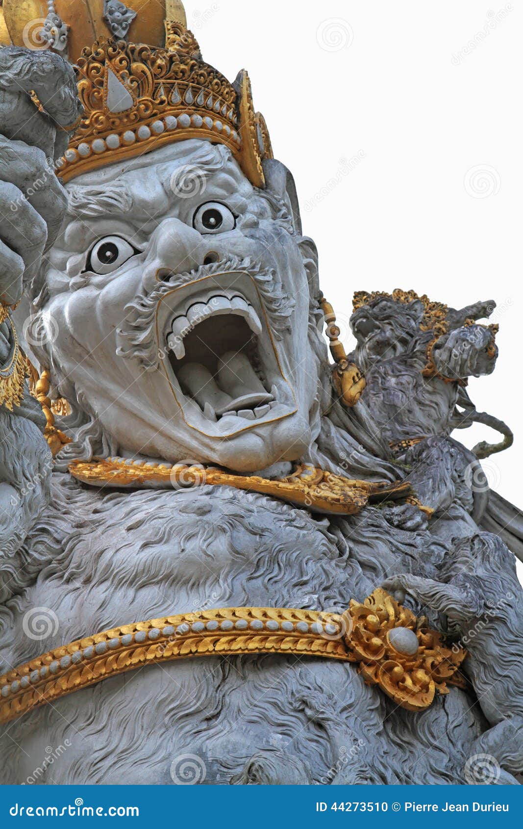 Big white monster statue stock photo. Image of tourism - 44273510