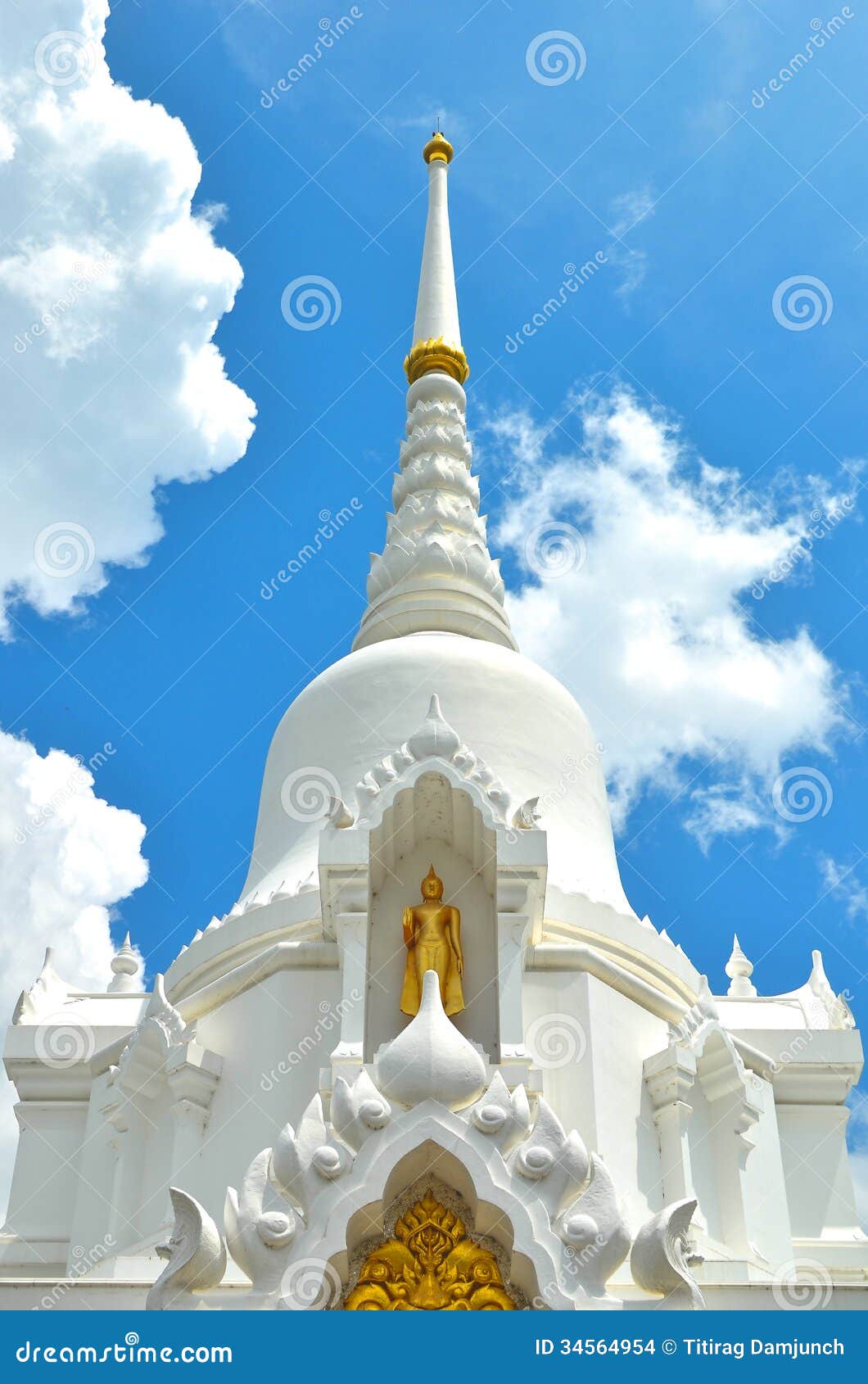 Big white temple stock photo. Image of buddha, religion - 34564954