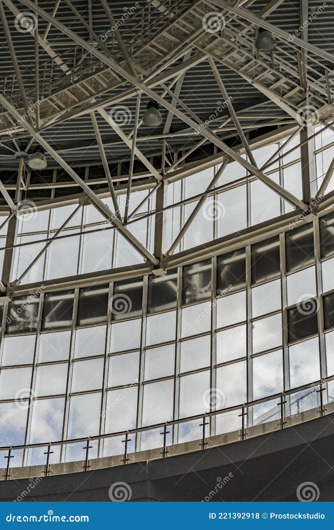 Big Windows in Workshop Hall Factory Interior Stock Photo - Image of ...