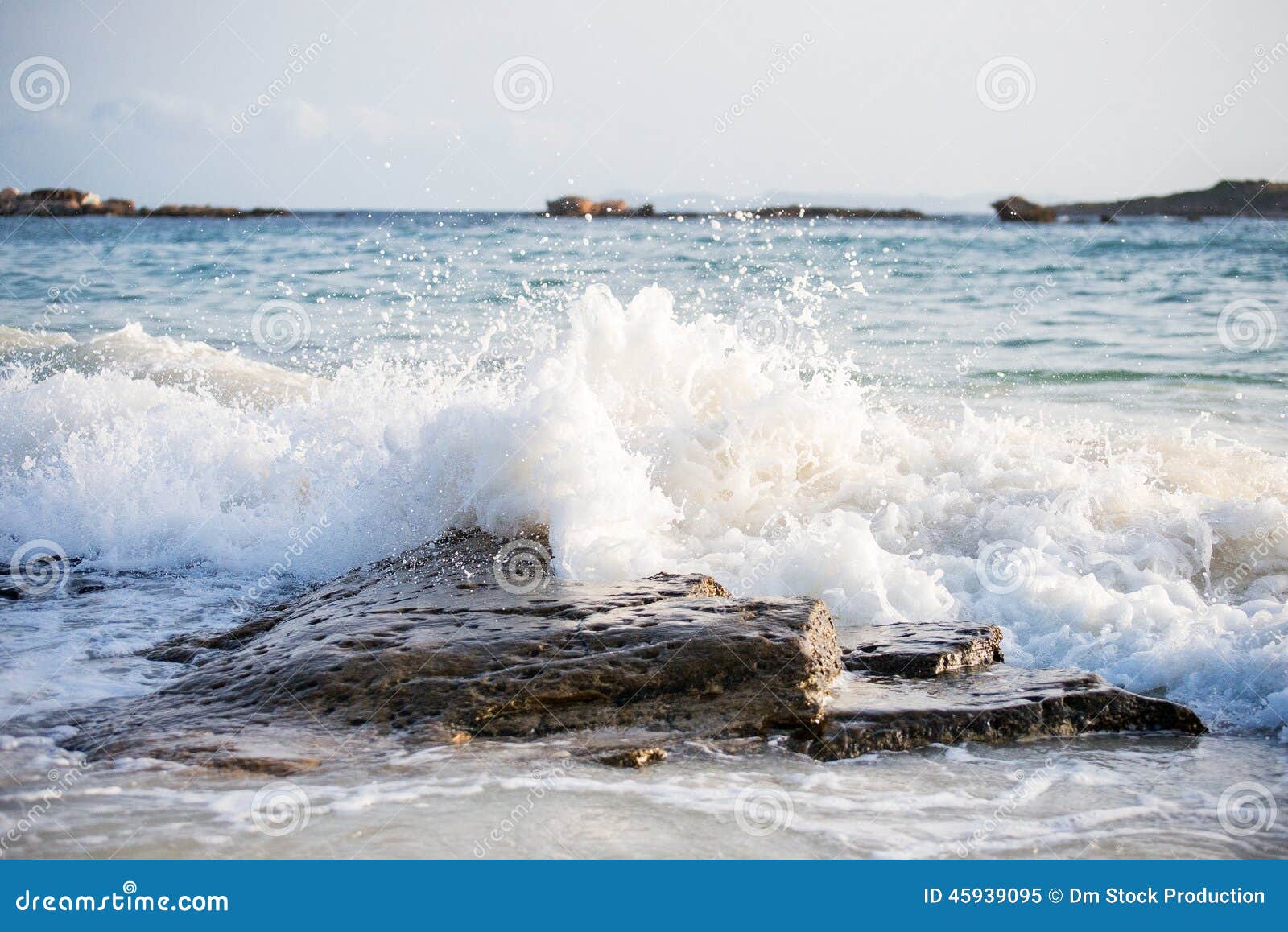 Big windy waves. stock image. Image of nature, coastline - 45939095