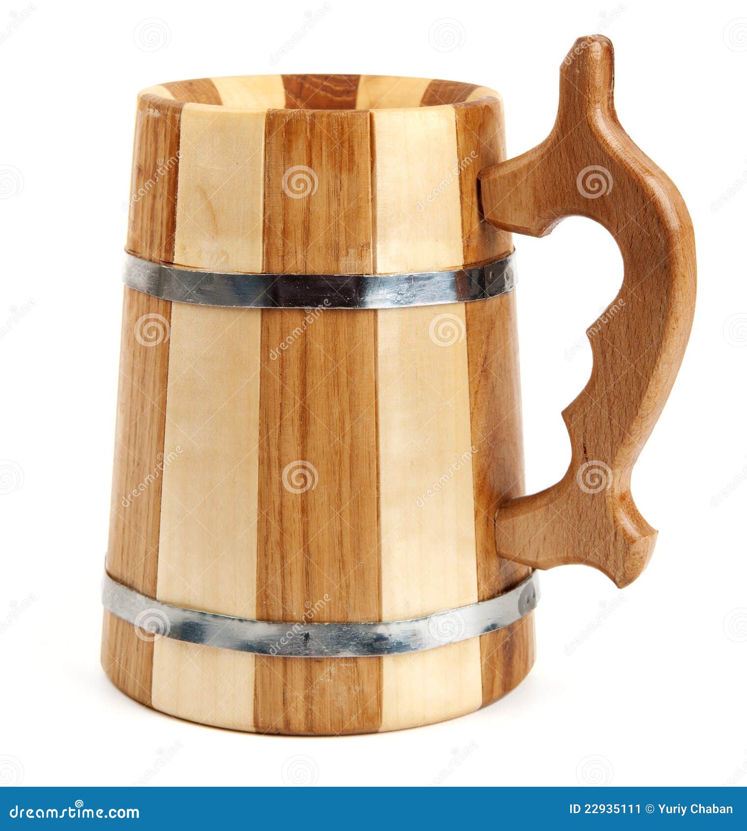 Vintage Wooden Barrel Mug at Stella Prell blog