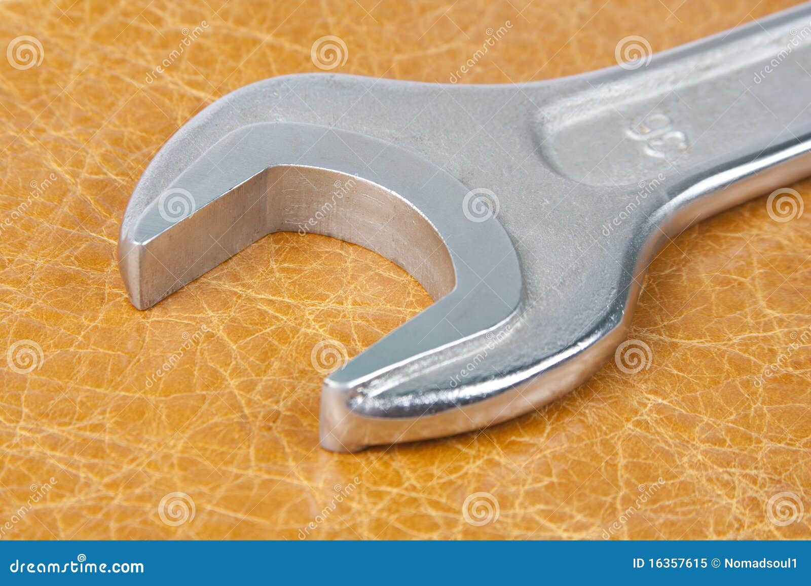 Big wrench stock image. Image of equipment, objects, iron - 16357615