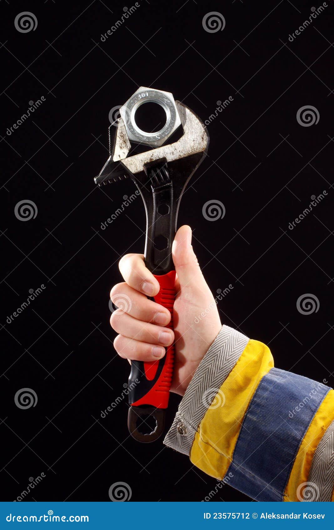 Big wrench stock photo. Image of equipment, twist, people - 23575712