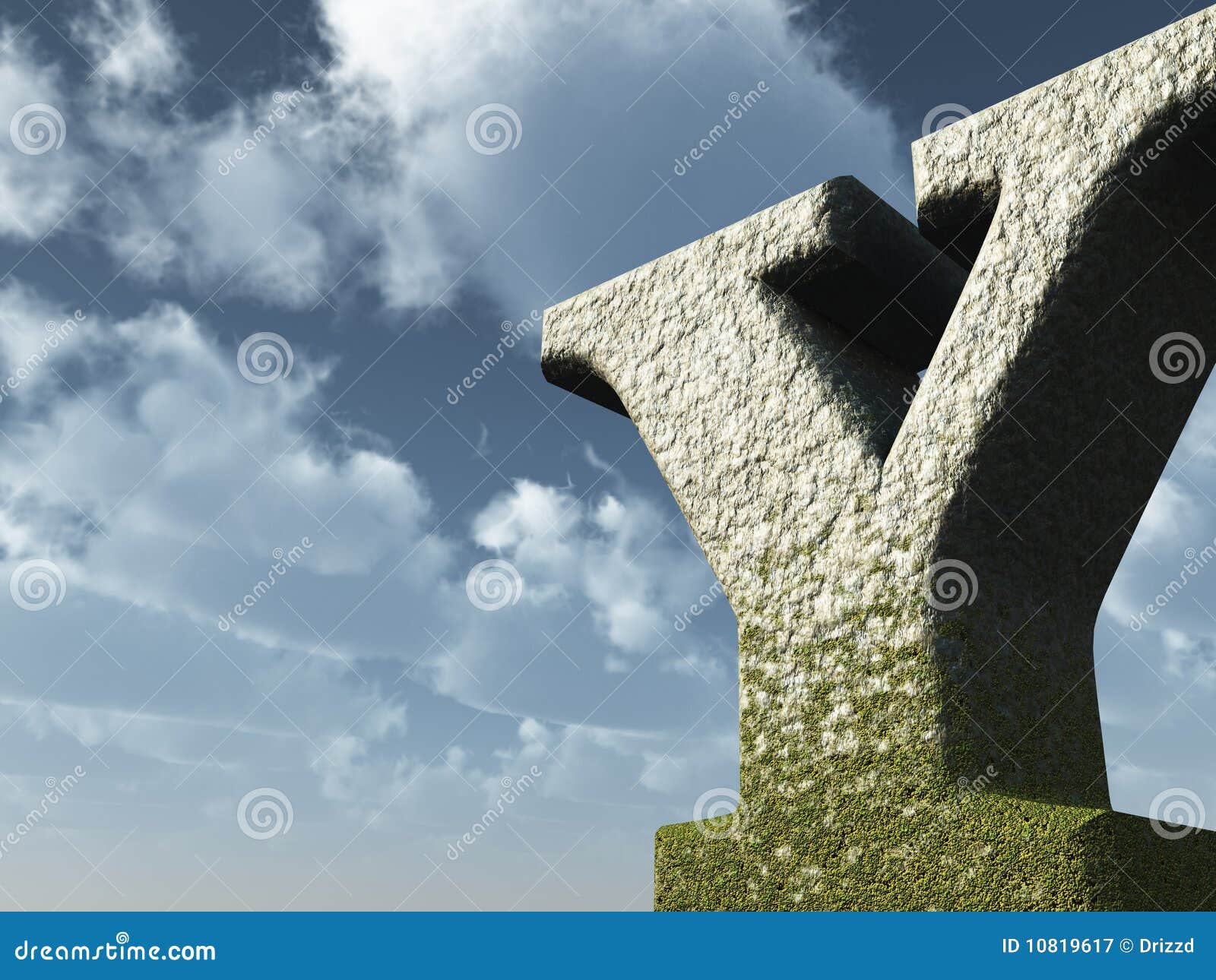 Big Y stock illustration. Illustration of writing, rock - 10819617